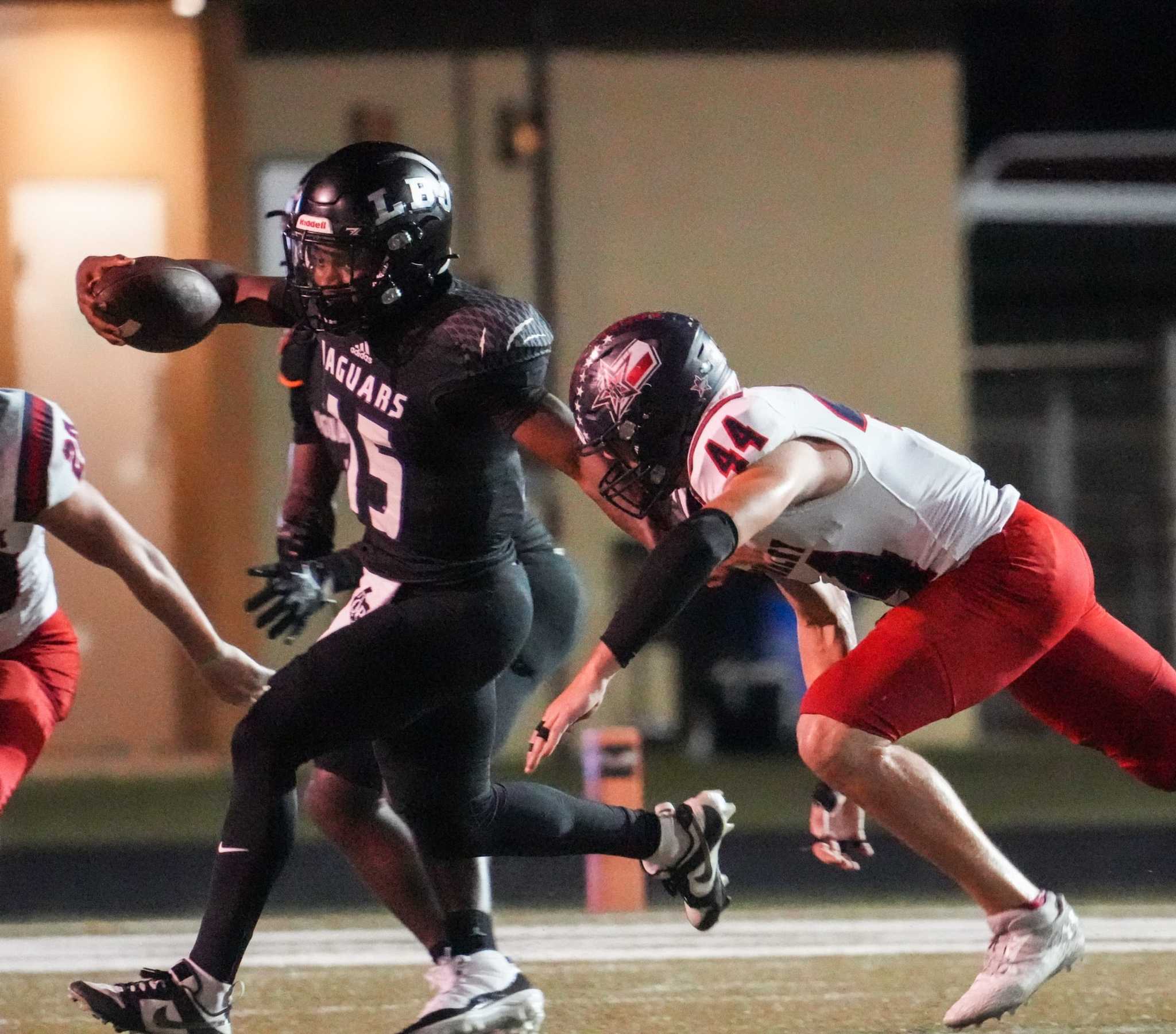 LBJ football vs. Wimberley: Best photos from Week 3