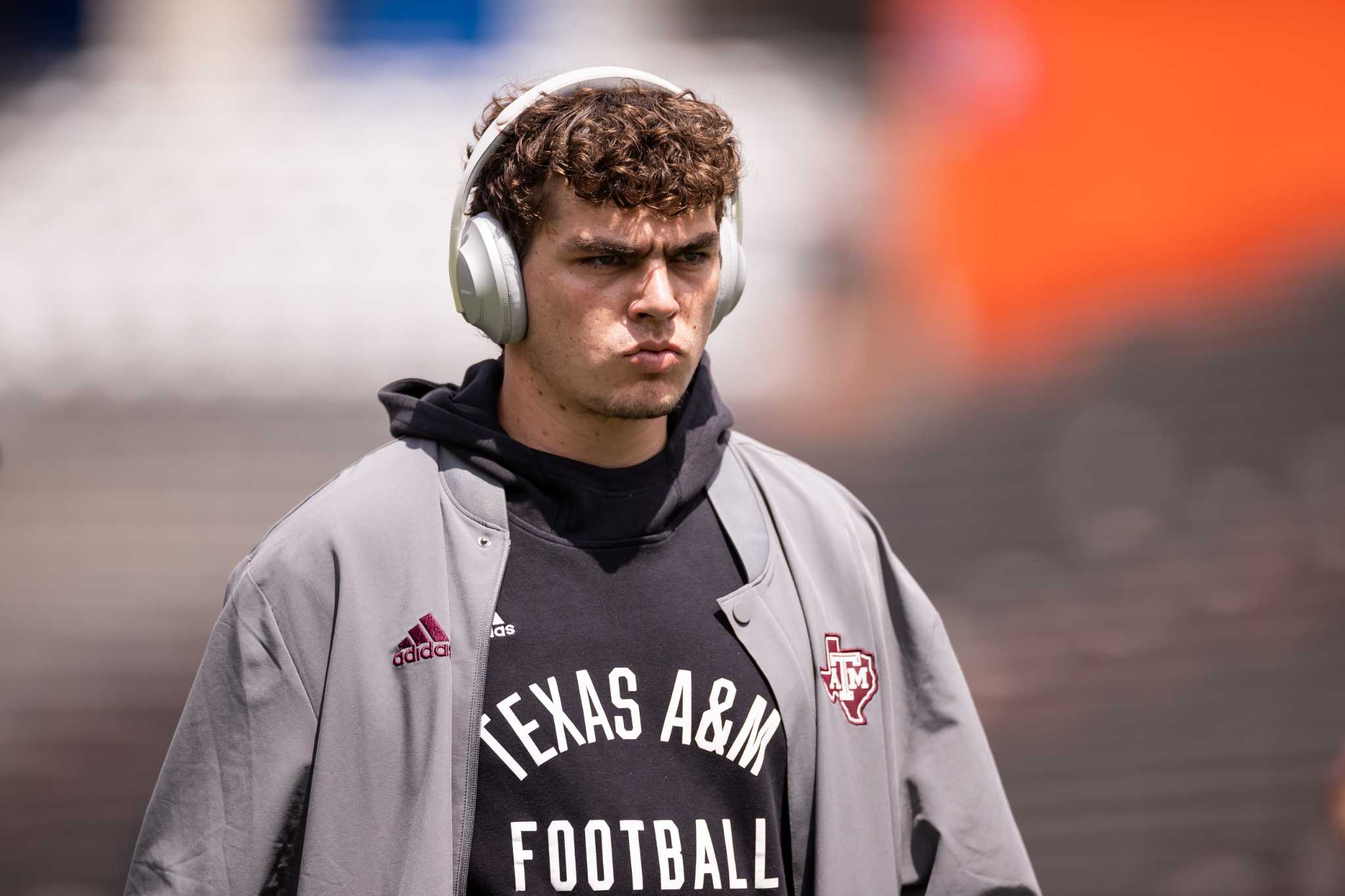 Conner Weigman injury update: Texas A&M QB listed as questionable for ...