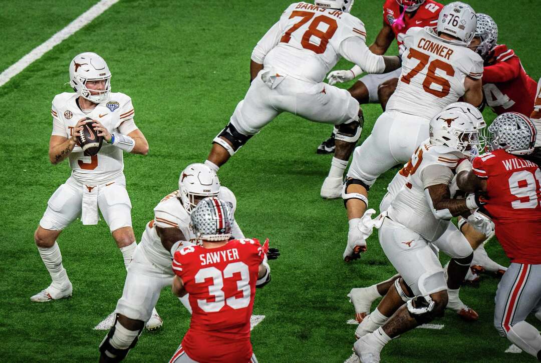 Texas football: Championship hopes end as Longhorns come up a yard ...