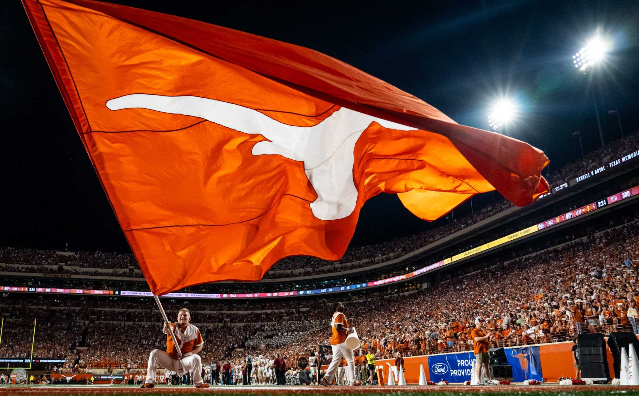 Longhorns football fans support Texas vs. ULM: See the photos.