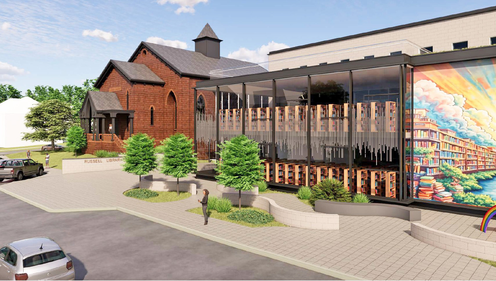 Middletown shares cost estimate, new designs for Russell Library