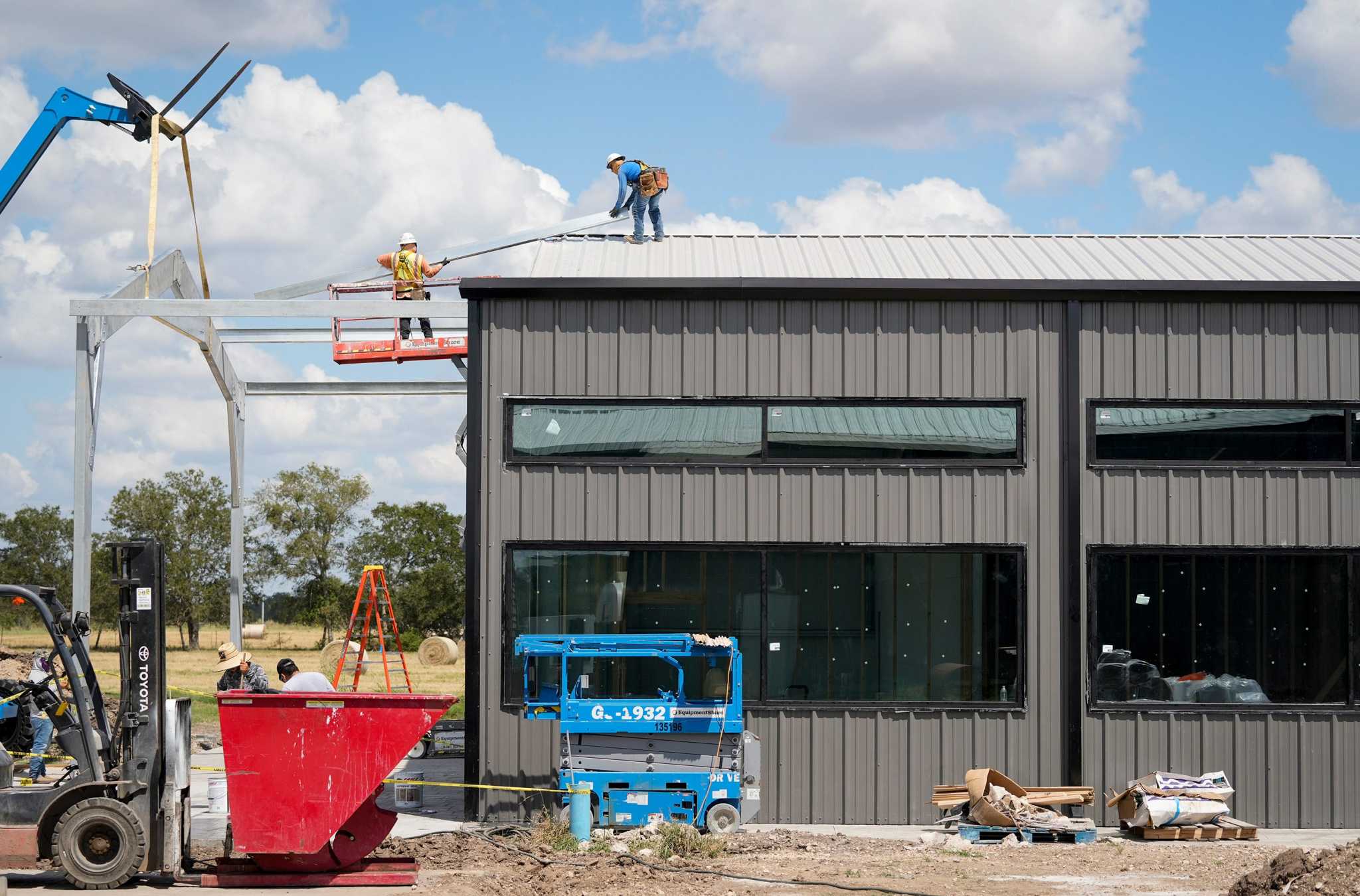 X headquarters, formerly known as Twitter, under construction in Texas