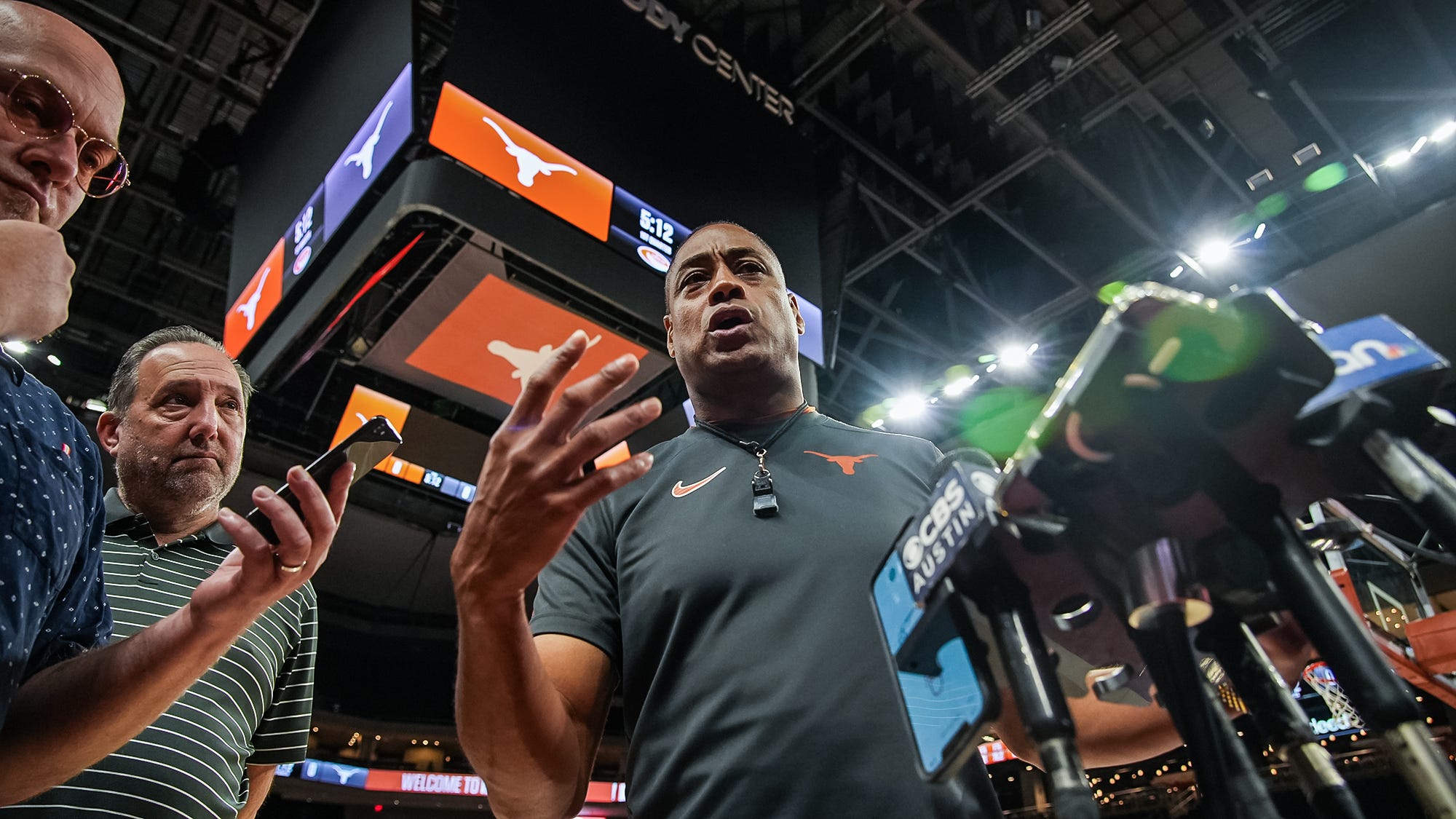 Rodney Terry, Texas basketball make debut at SEC Media Days