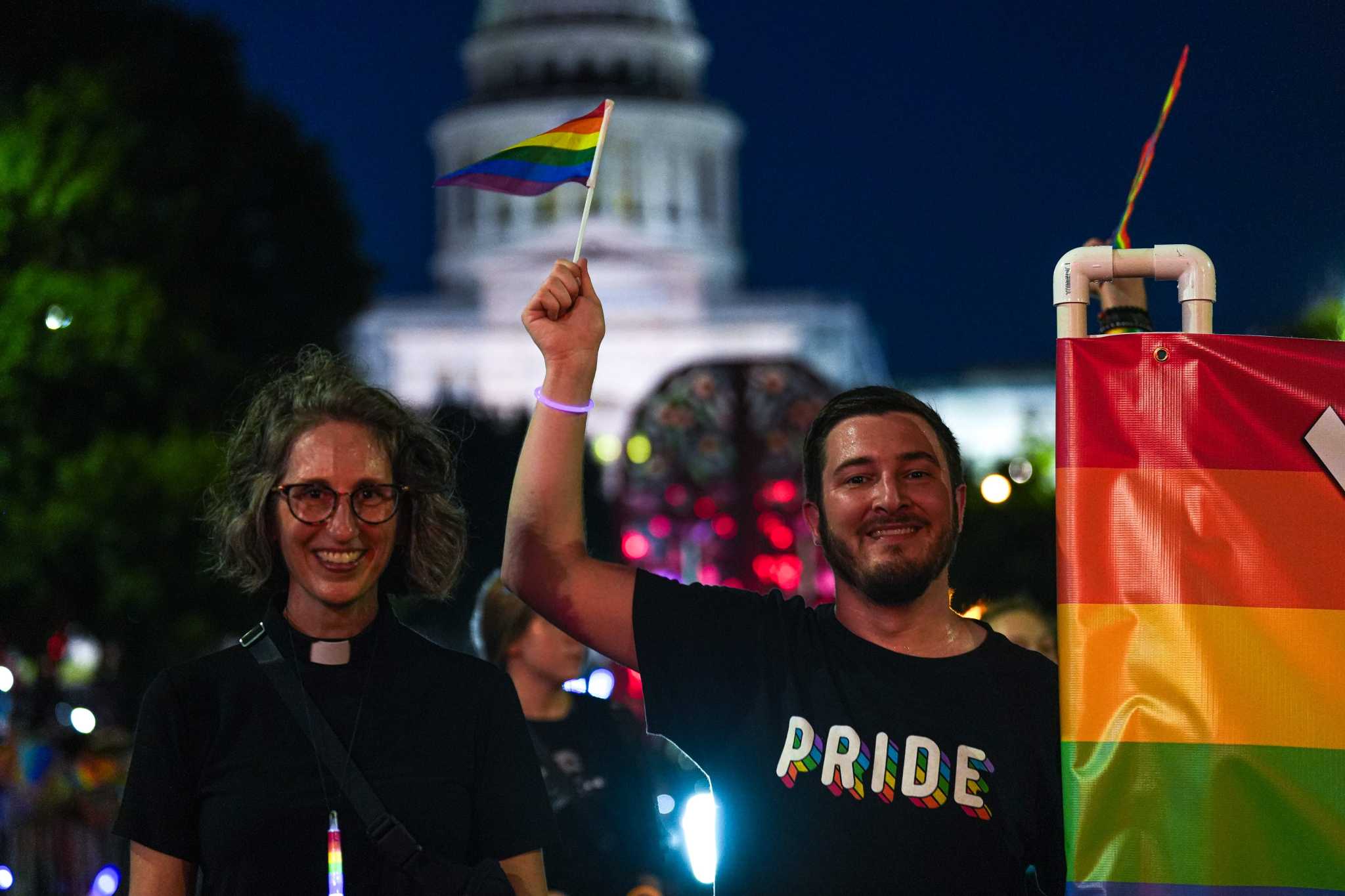 Austin Pride carries on despite scalding heat and contention