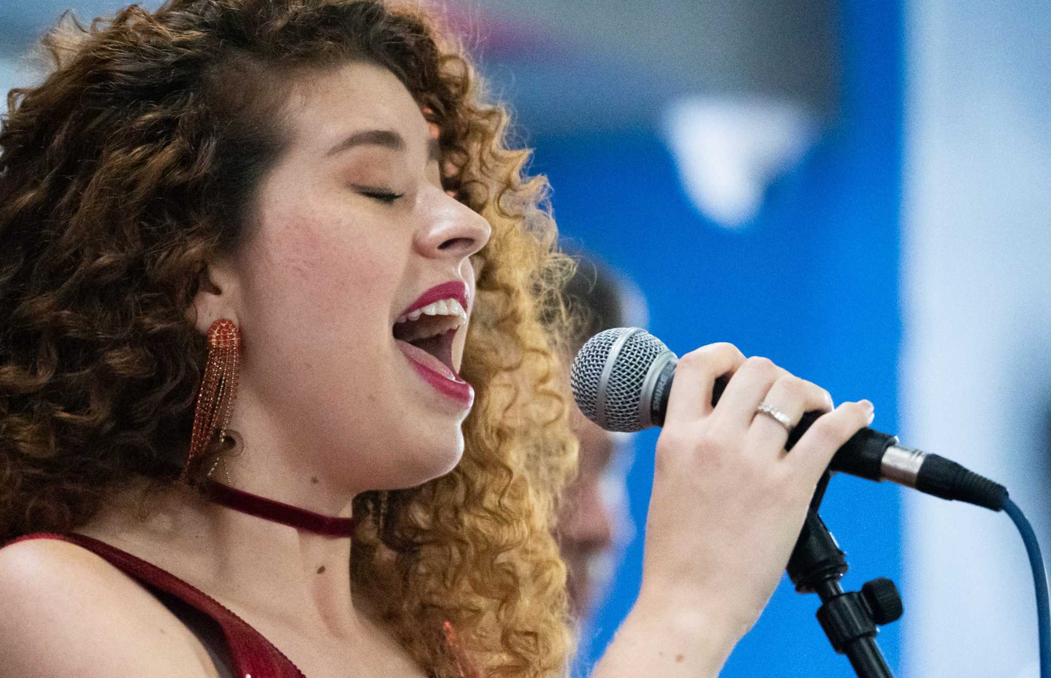 Lesly Reynaga performs on The Drop at Waterloo Records
