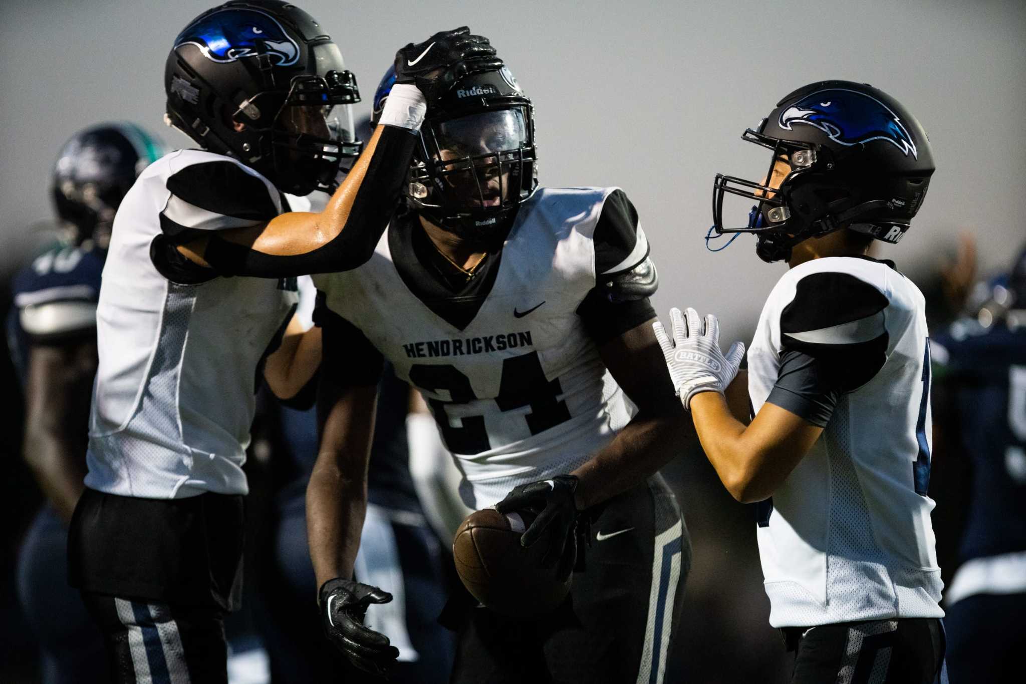 Two different Hawks rush for 100 yards as Hendrickson tops McNeil