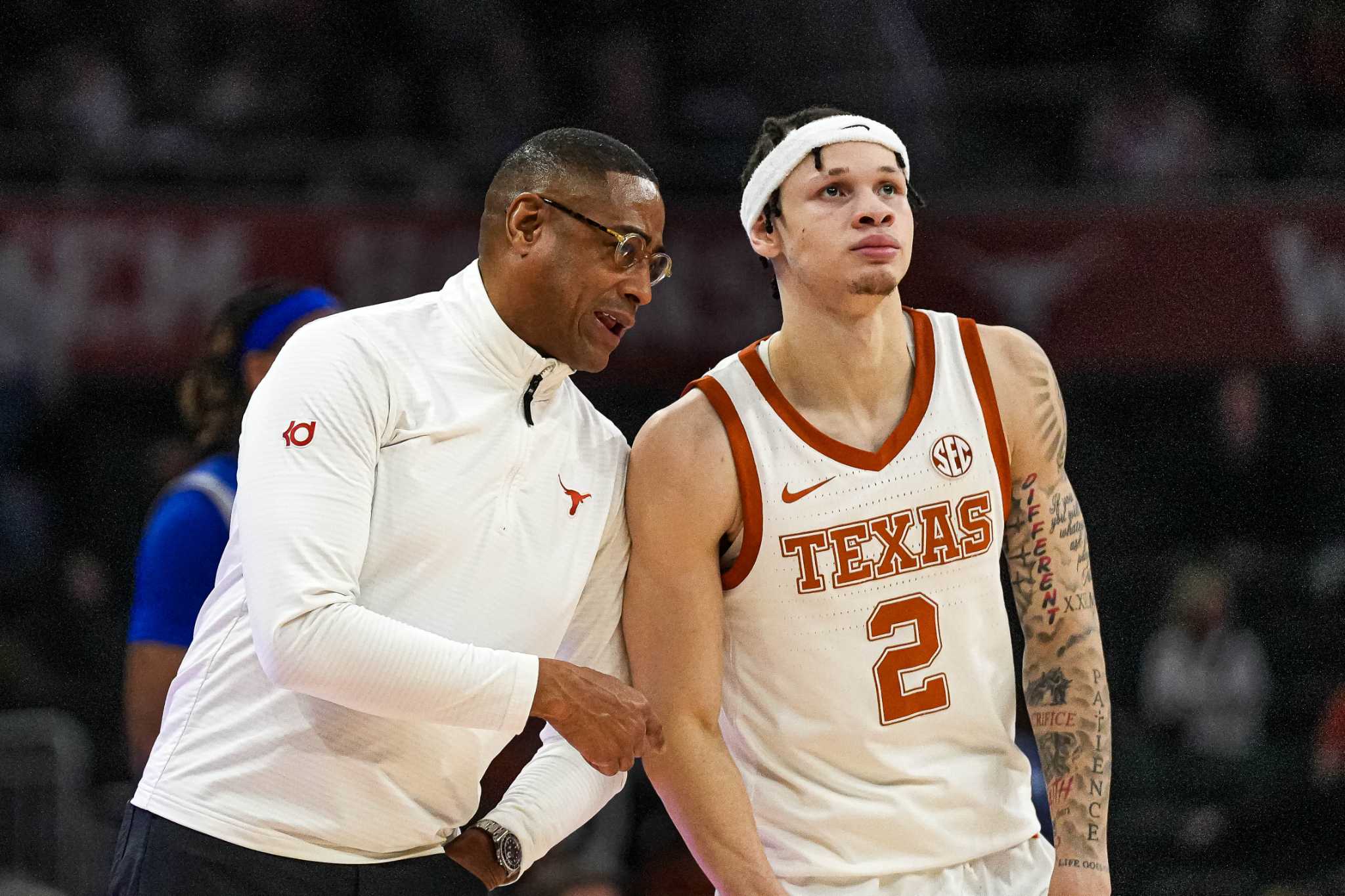 Texas basketball guard Chendall Weaver out with a hip injury