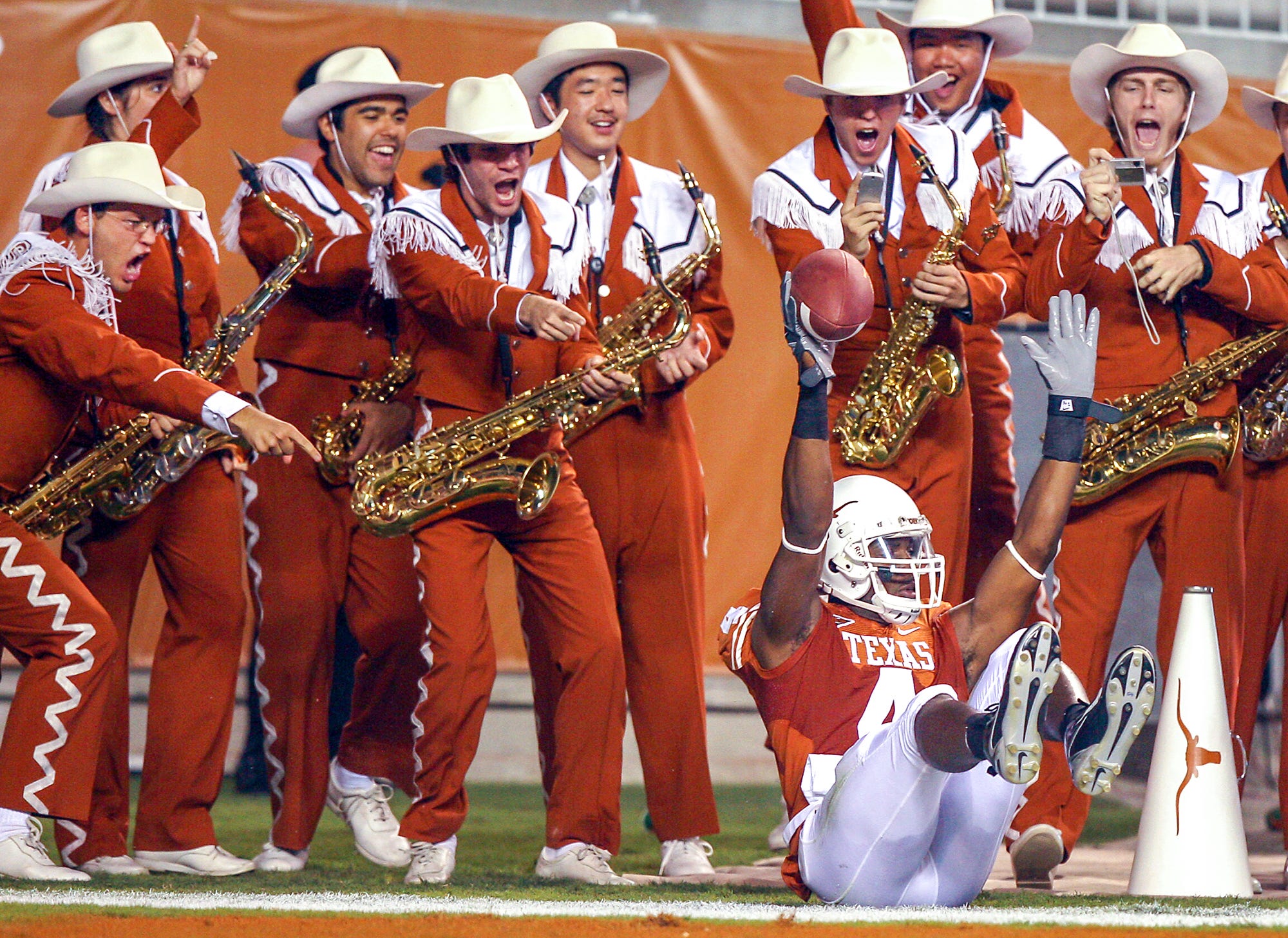 See photos of Texas' Longhorn Band over the years