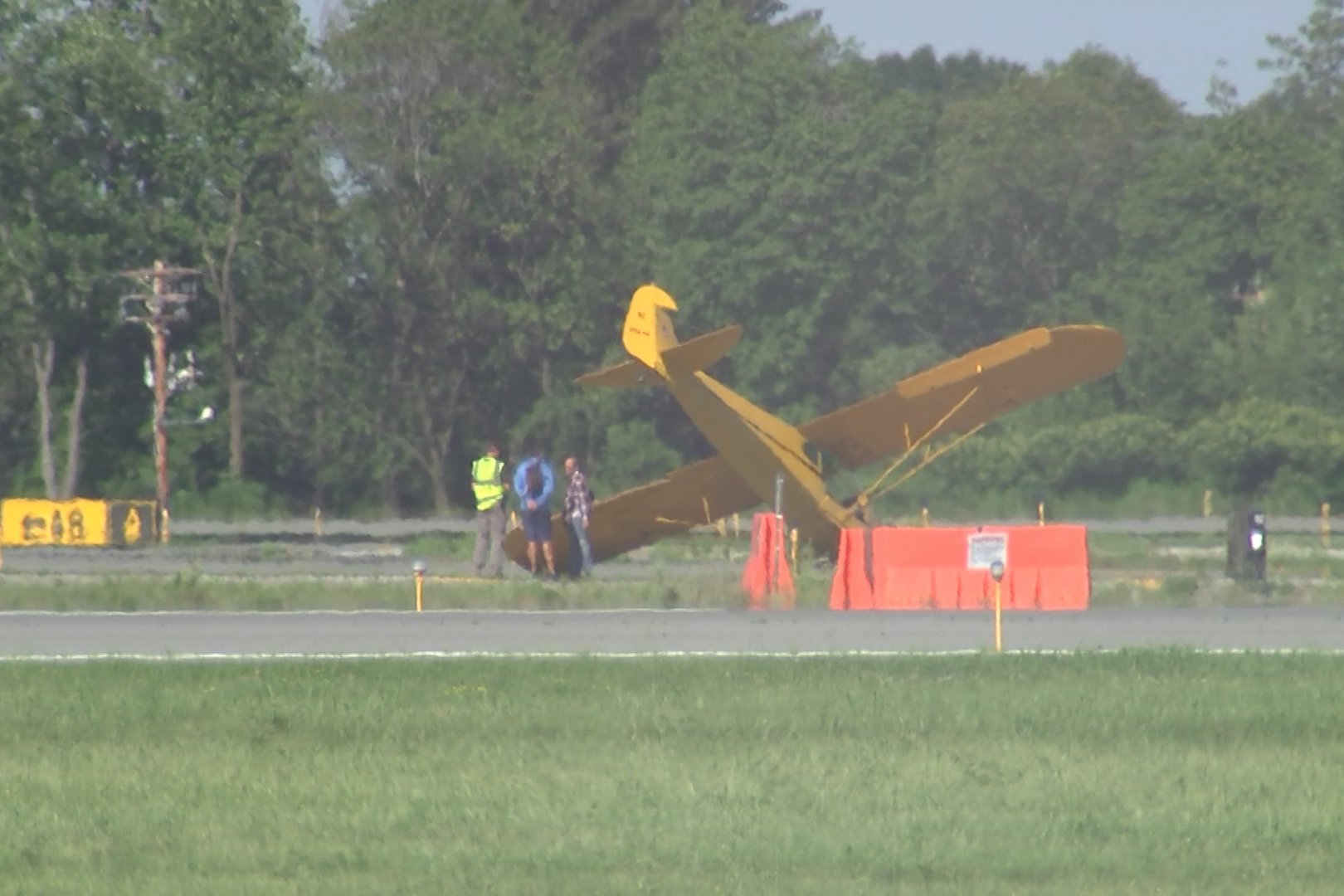 Plane crashes at Stewart Airport; no injuries reported