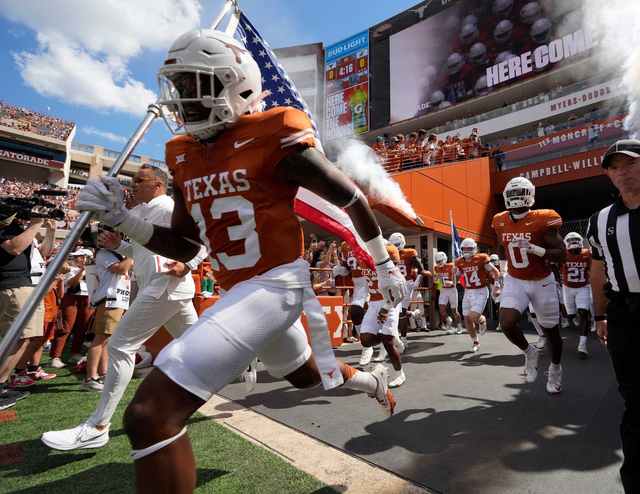 Texas Longhorns football team will join SEC crowd when it replaces turf ...