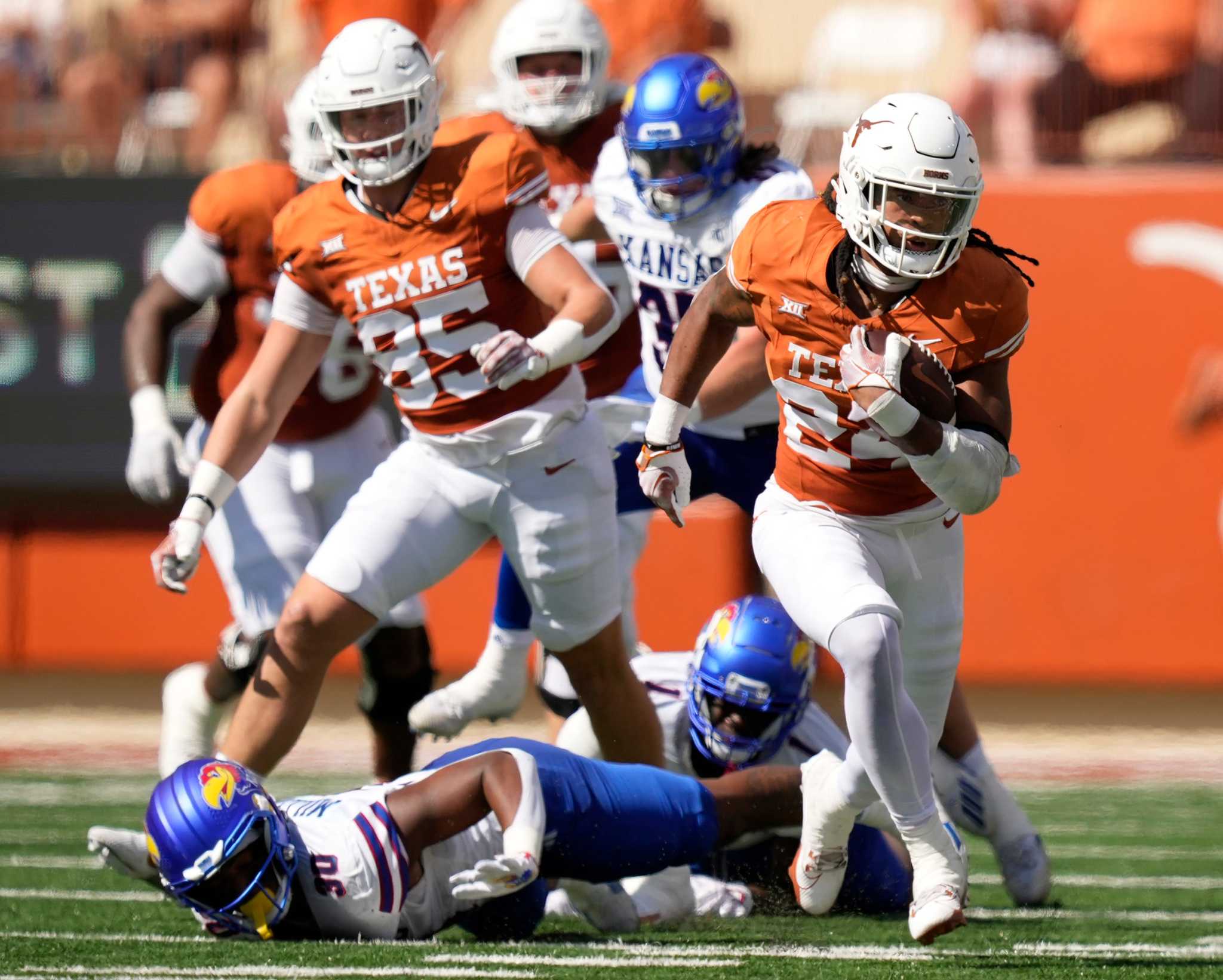 Texas Longhorns football vs. Kansas report card: How UT graded