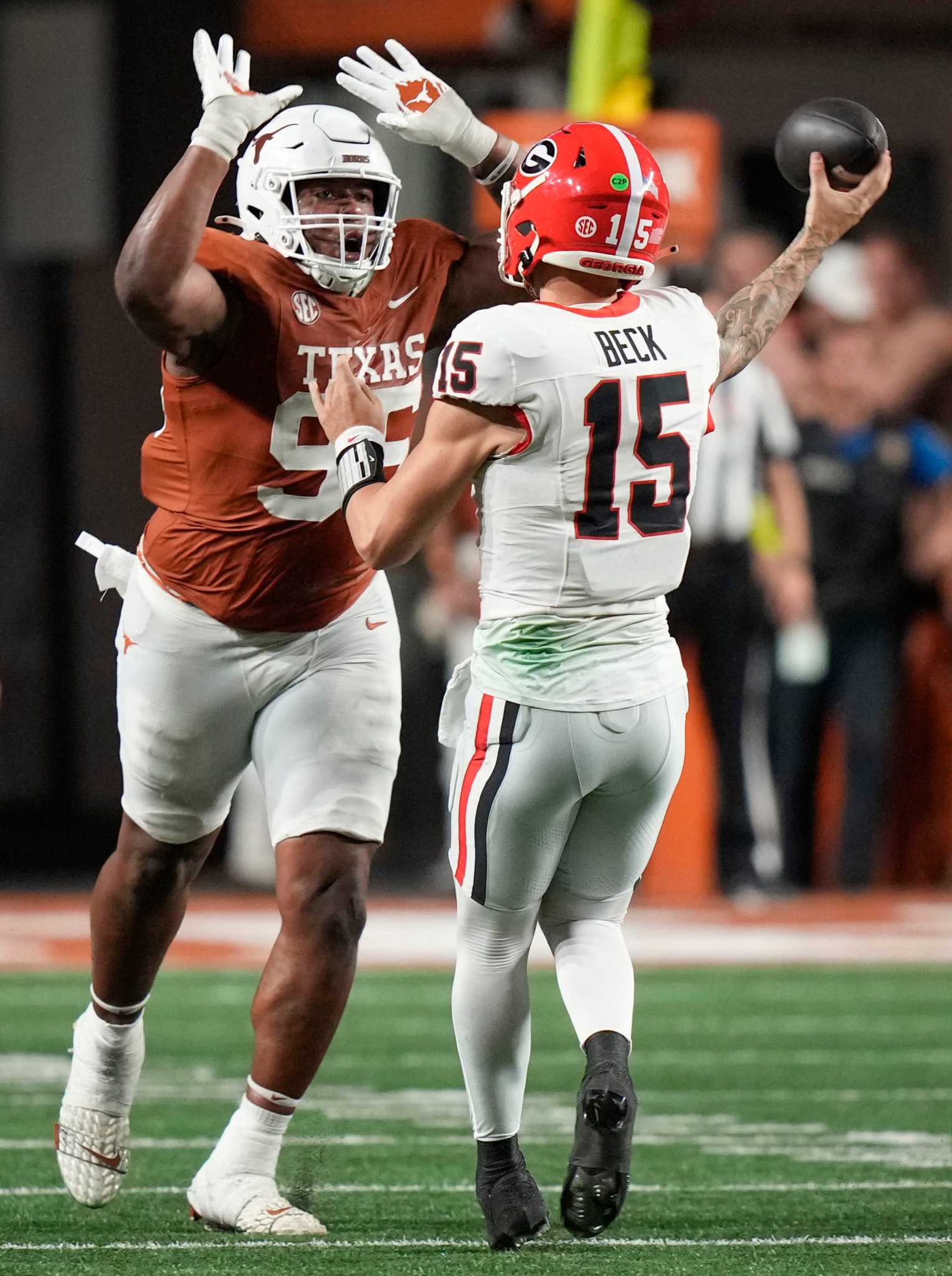 Alfred Collins photos: Former Texas football DL through the years