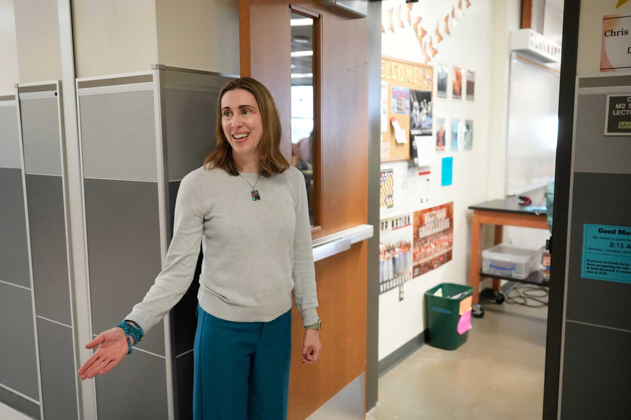 Chris Mihealsick of Westwood High School named Texas Teacher of the Year
