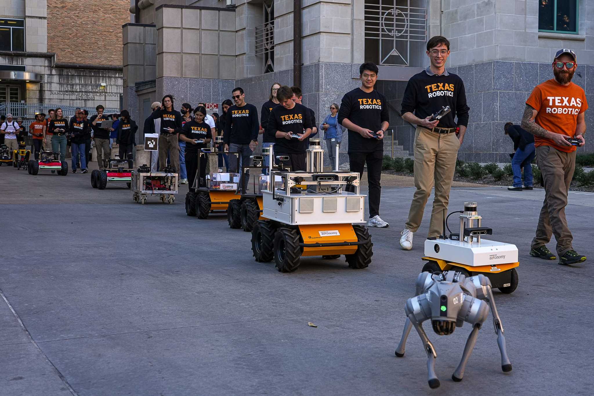 University of Texas hosts 'Year of AI,' robot parade. See the photos