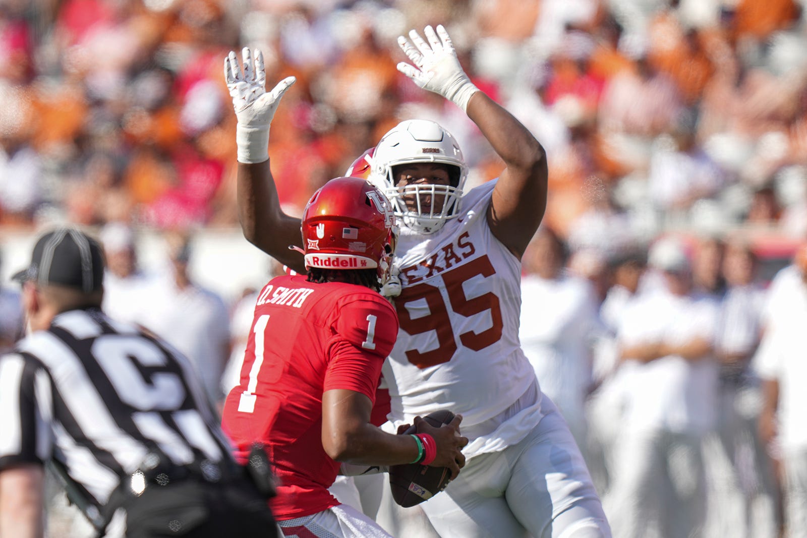 As it searches for replacements on the defensive line, Texas also ...
