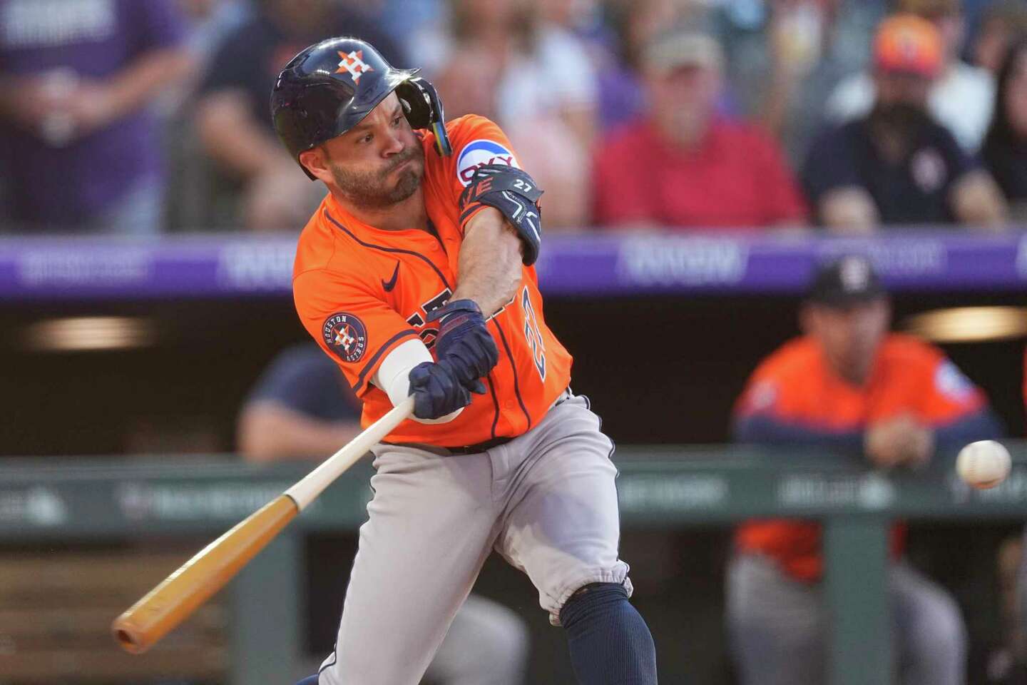 Jose Altuve's milestone hit lifts Astros to another win over Rockies