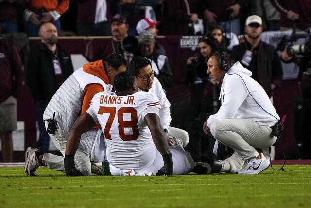Texas vs Georgia: Steve Sarkisian gives update on Kelvin Banks Jr.