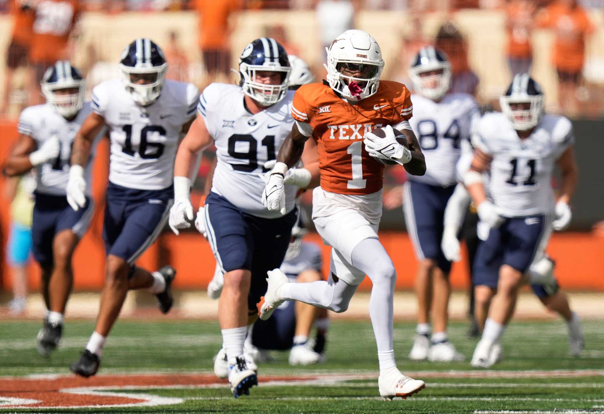 Texas Longhorns football vs. BYU: Live scores, updates, game analysis
