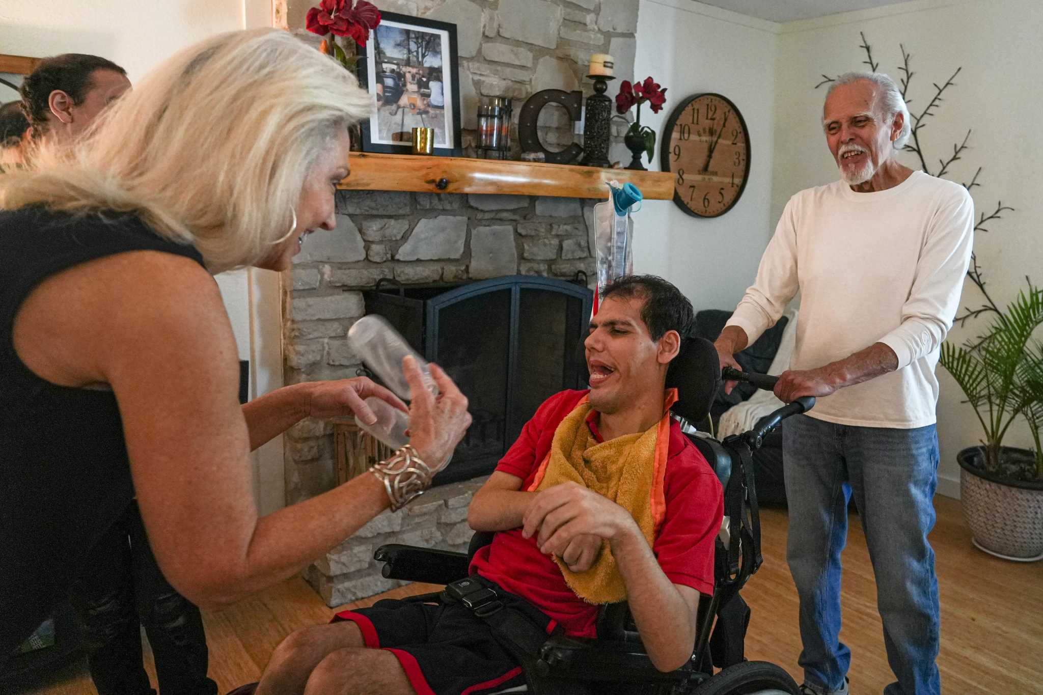 Widow helps make this Austin family's dream of a Hoyer lift come true