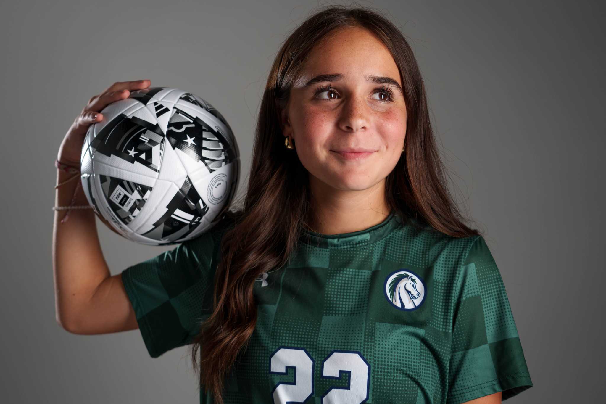 Faces off the field: Teya Marquez, McNeil sophomore midfielder