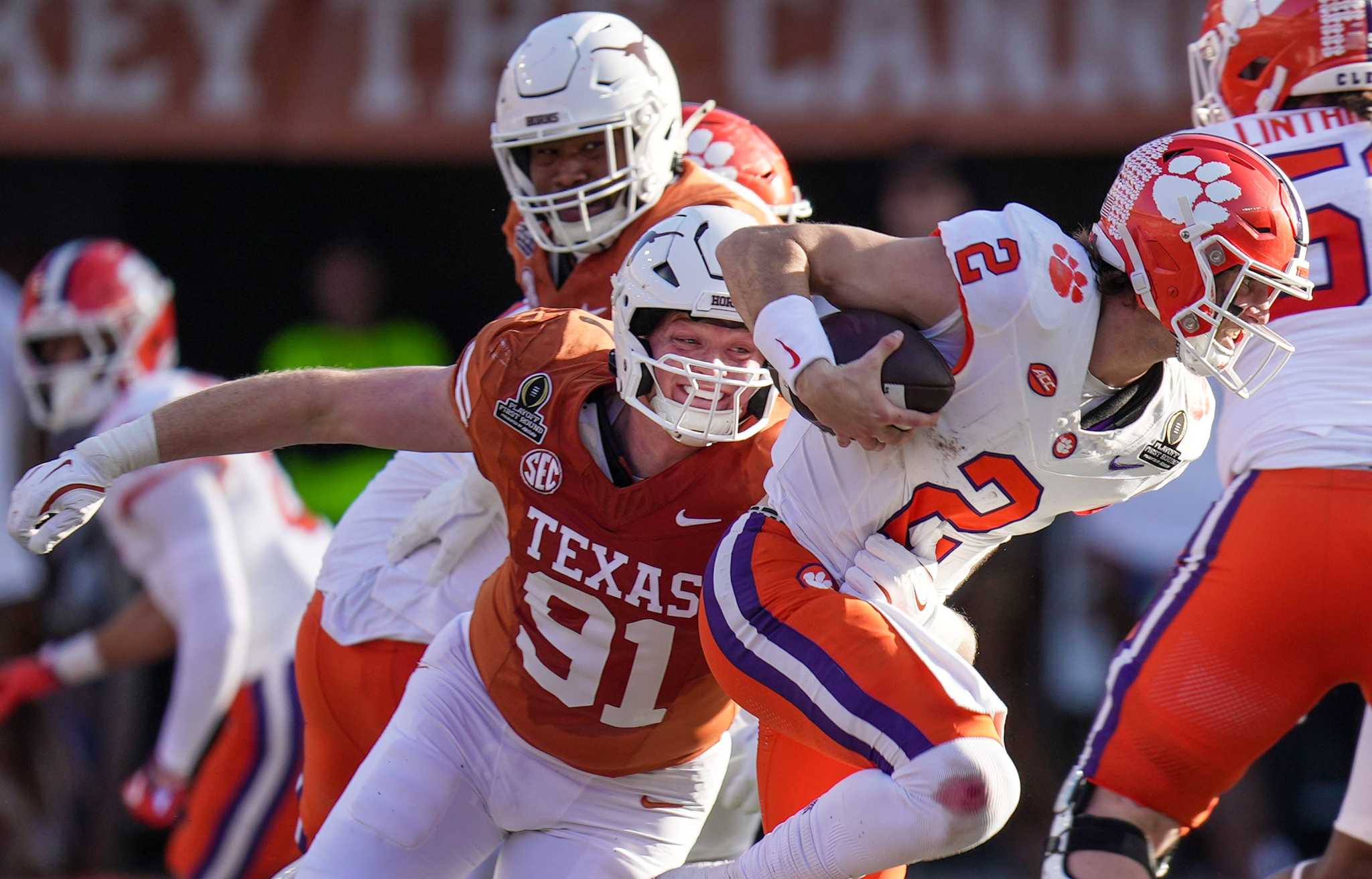 How playing Cade Klubnik, Clemson will help Texas in College Football ...