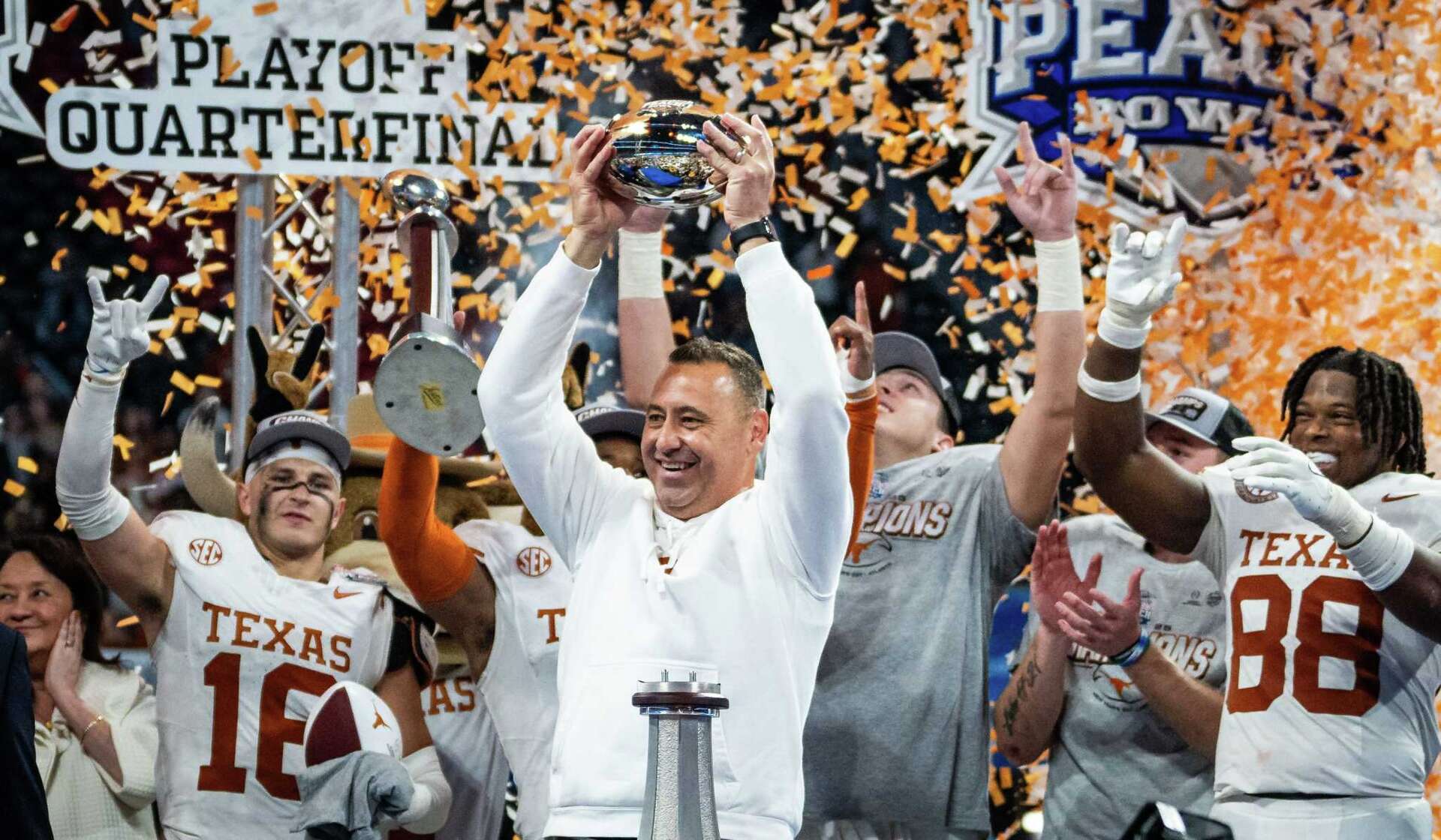 Texas vs Arizona State: Longhorns survive Peach Bowl thriller to reach ...