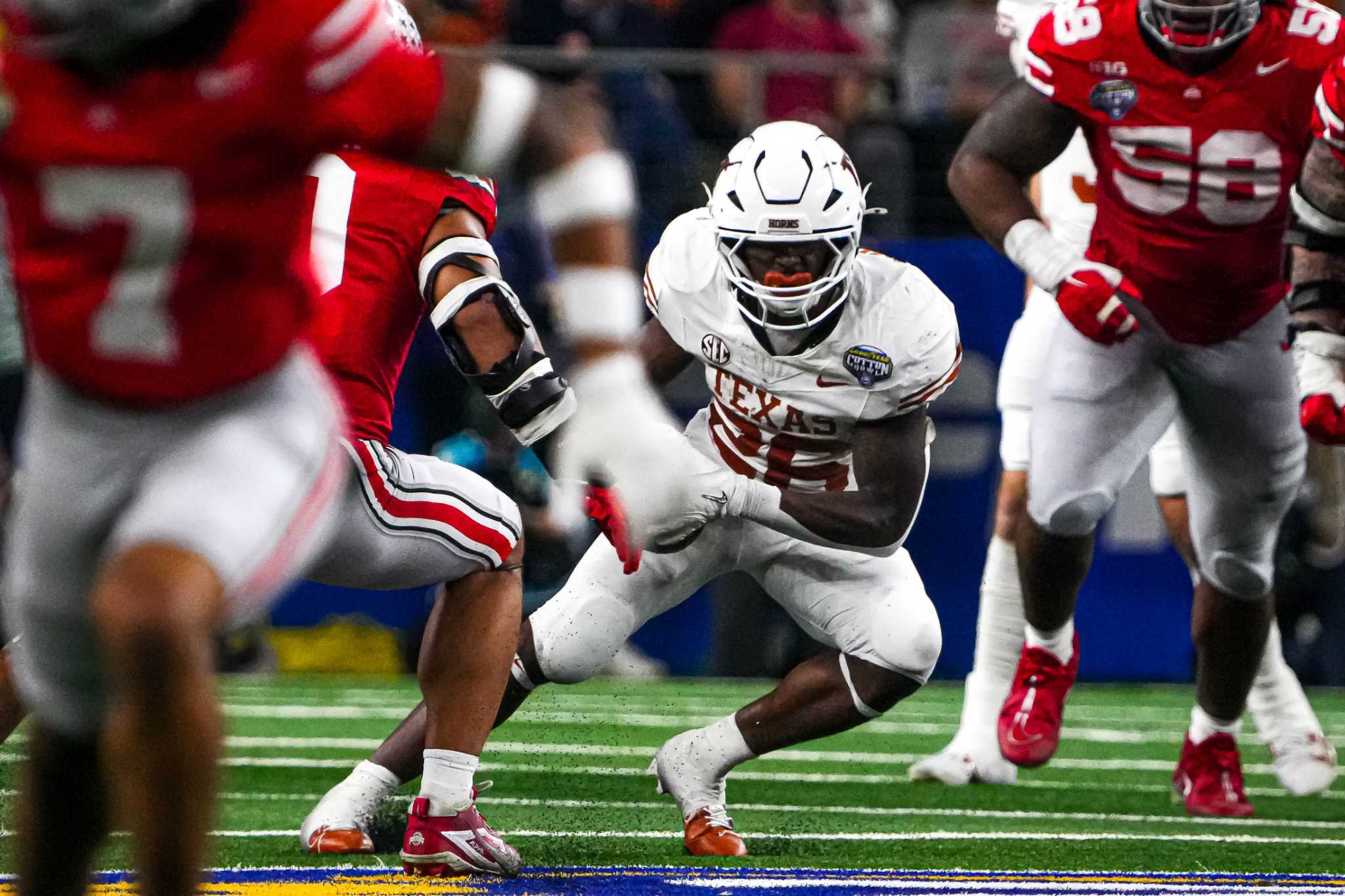 Texas football depth chart: Updating key camp position battles