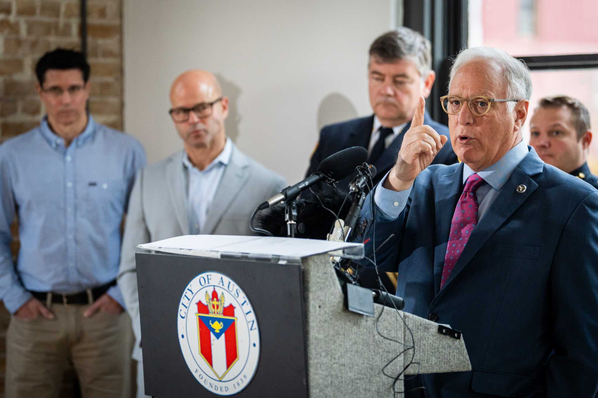 Austin Mayor, officials hold press conference on Sixth Street changes