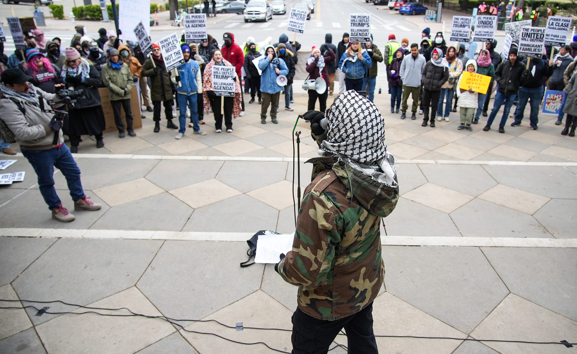 Austin groups rally against Trump policies at Texas Capitol