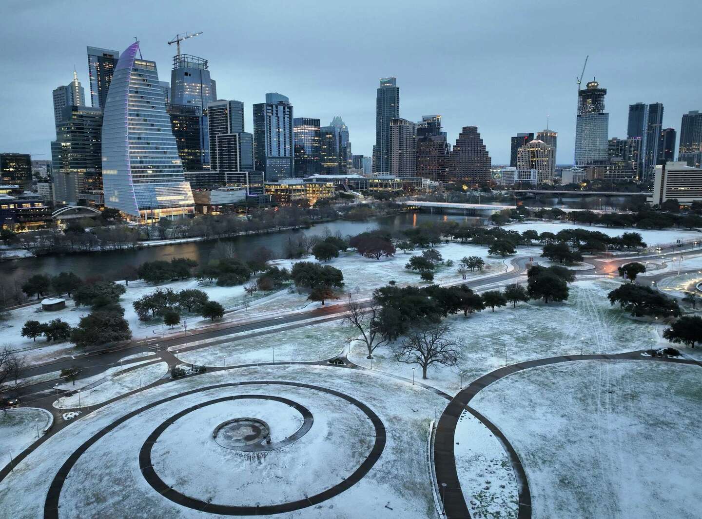 How much snow did Texas get? Totals for Austin, Houston, Galveston