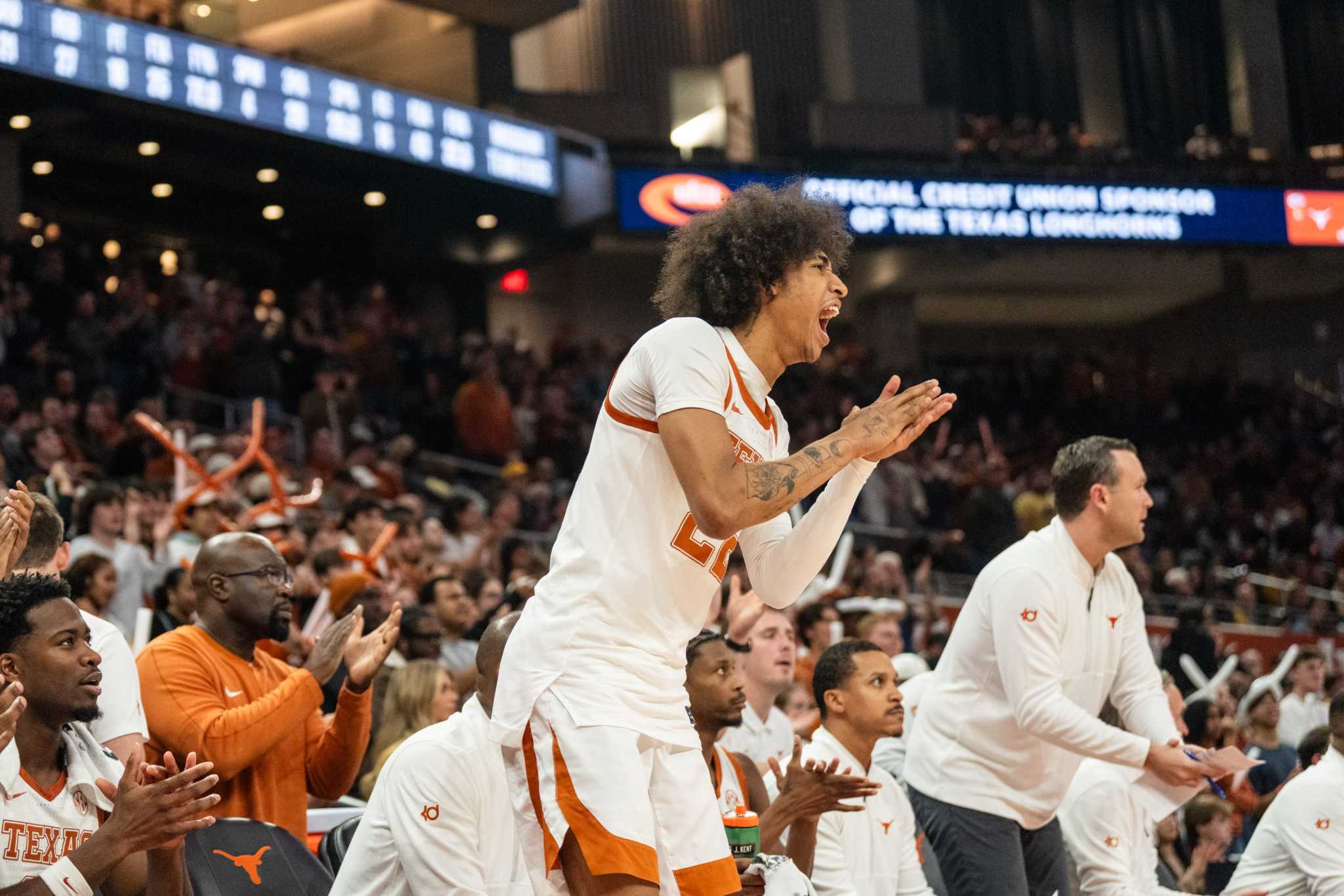 Texas basketball player Devon Pryor in middle of Longhorns' hot streak