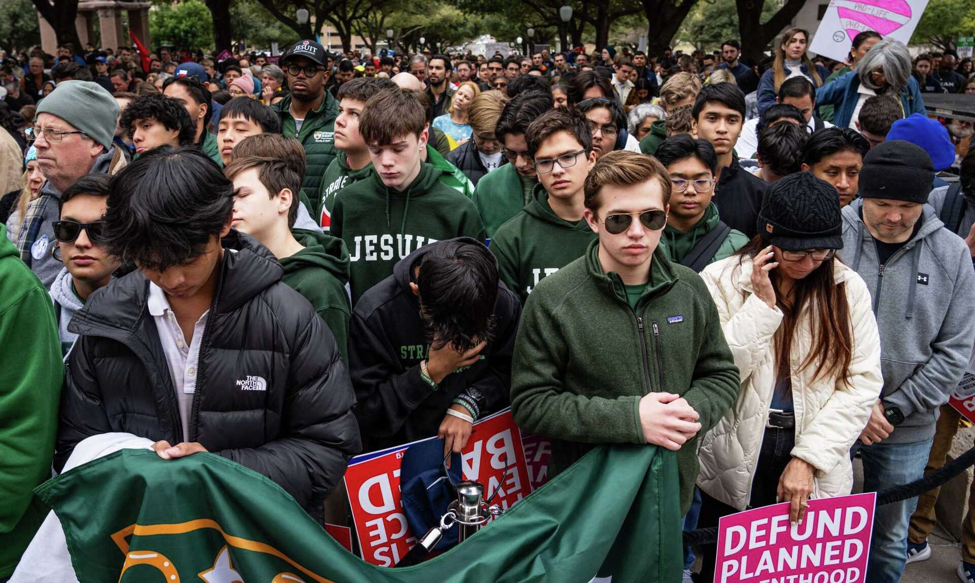 Thousands march in anti-abortion Rally for Life at Texas Capitol