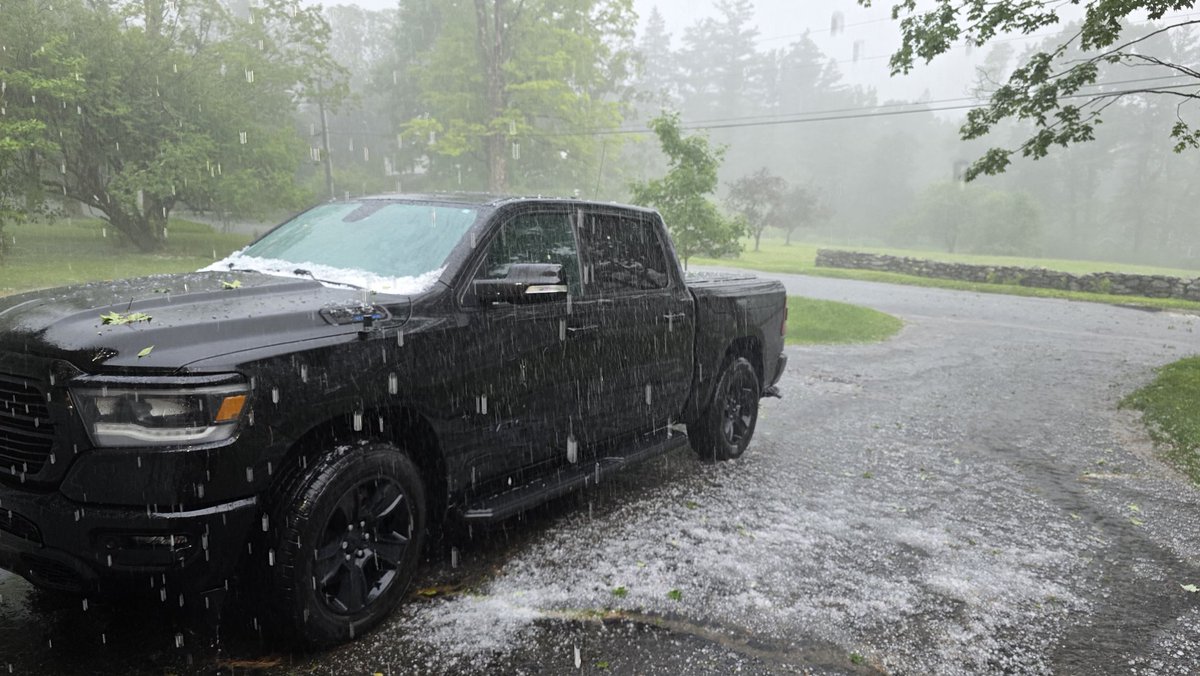 How much rain did Connecticut get from Thursday's storms?