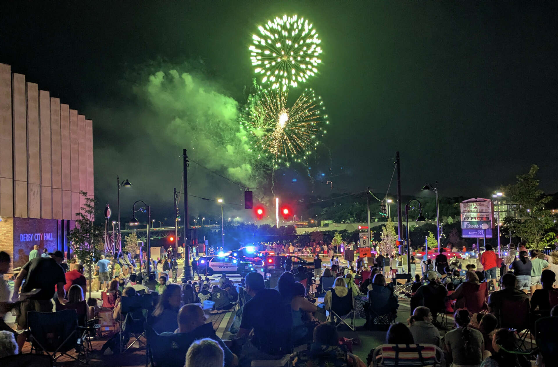Photos: Derby-Shelton fireworks feature food, music and fun
