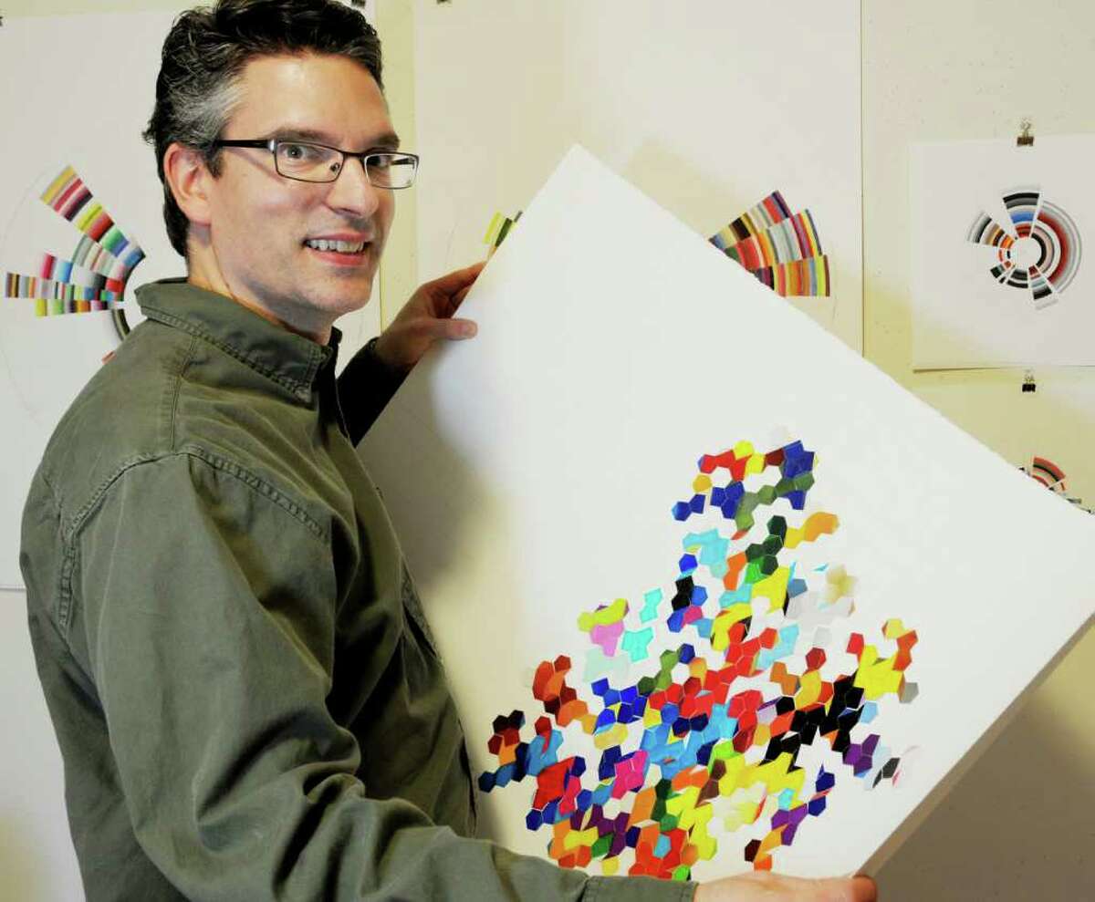 Richard Garrison's abstract commentaries on suburbia enter new territory