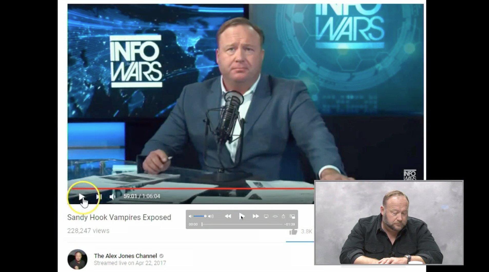 Alex Jones told to stop selling sham anti-coronavirus toothpaste