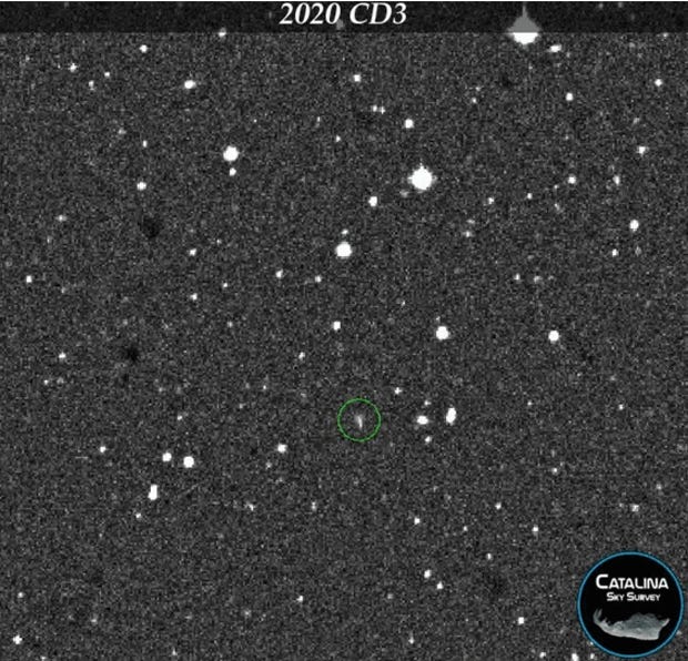 Looking Up column: The Earth and moon have company: 2020 CD3