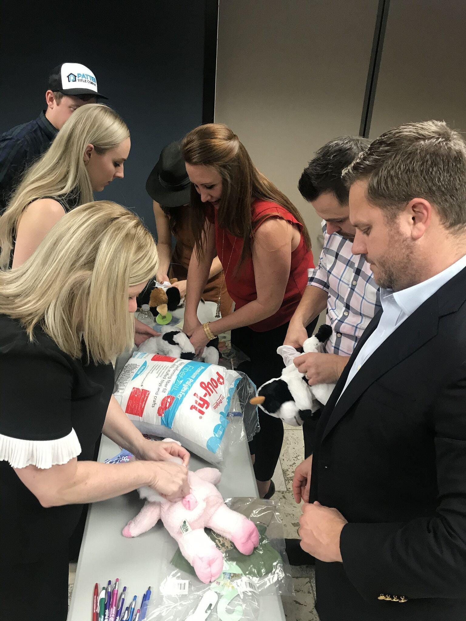 Relieving trauma with teddy bears