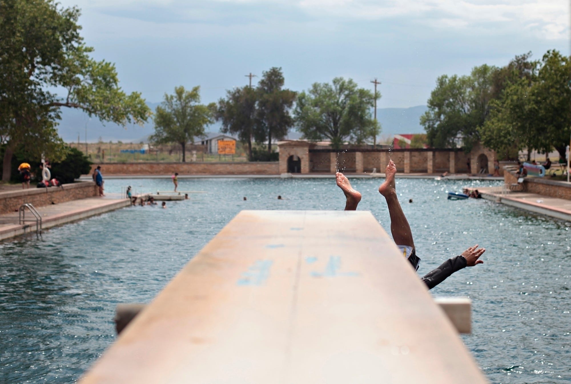 Historic Balmorhea pool reopens in West Texas