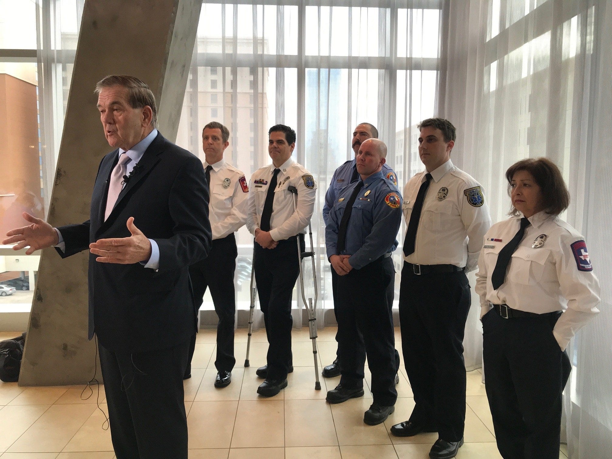 Ridge pays tribute to Austin rescuers