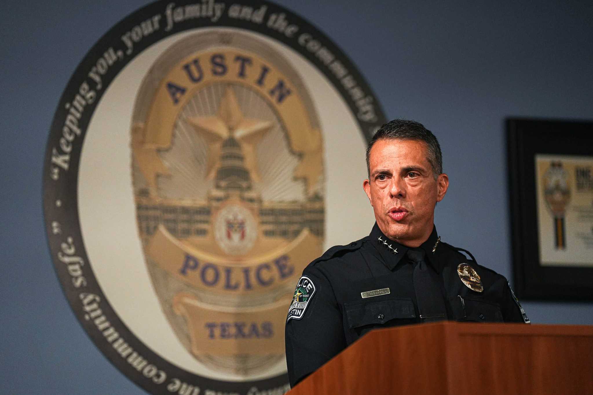 Austin Police Chief Joseph Chacon resigns from police force