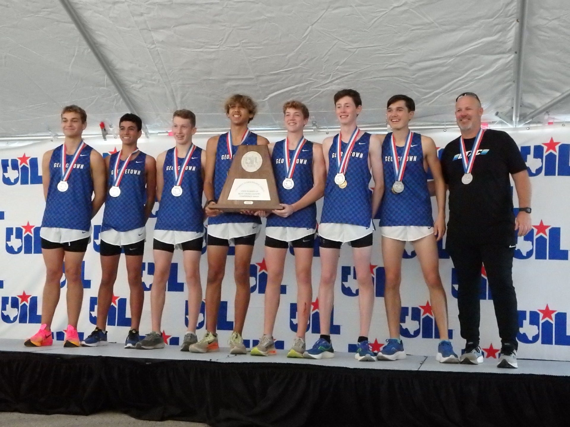Georgetown boys and girls cross-country teams make the state podium