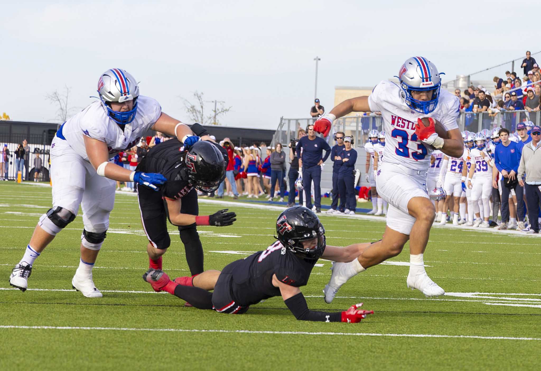Late Lake Travis touchdown not enough to overcome deficit