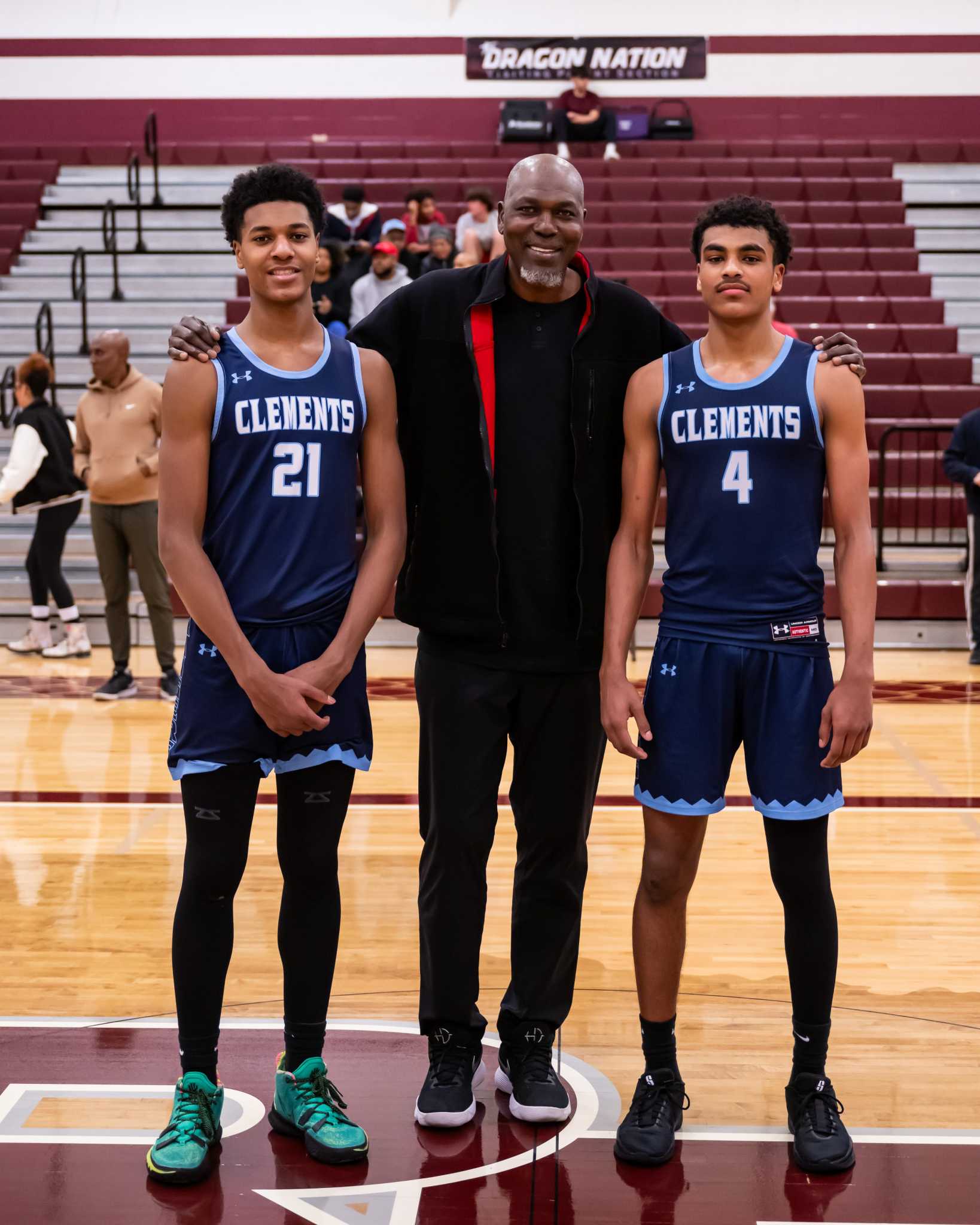 Hakeem Olajuwon makes an appearance in the Austin area