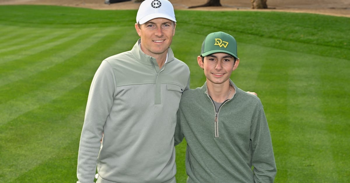 Austin golf fan spends dream round with Jordan Spieth on PGA Tour