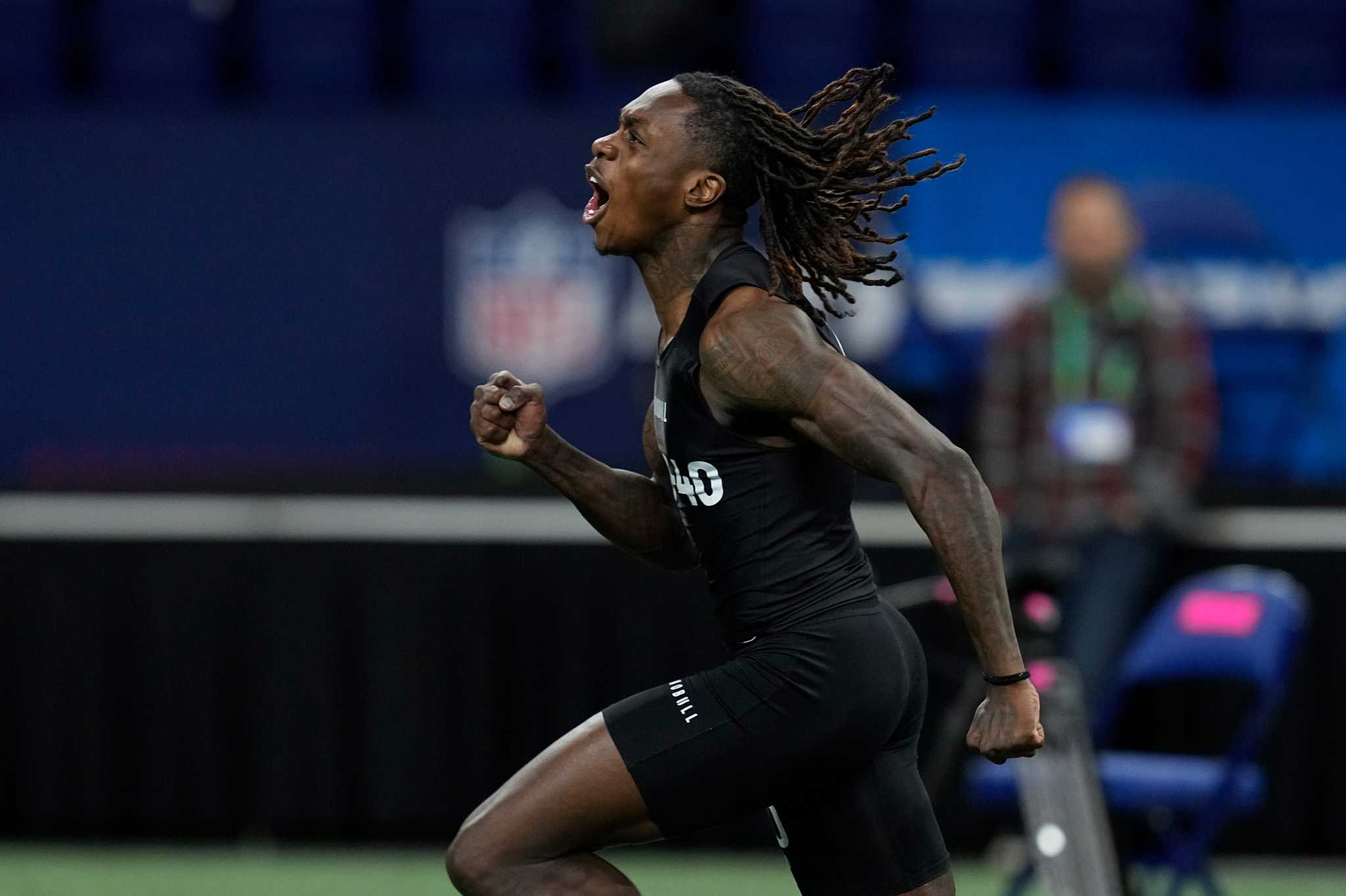 Fastest 40-yard times in NFL combine history, including Xavier Worthy