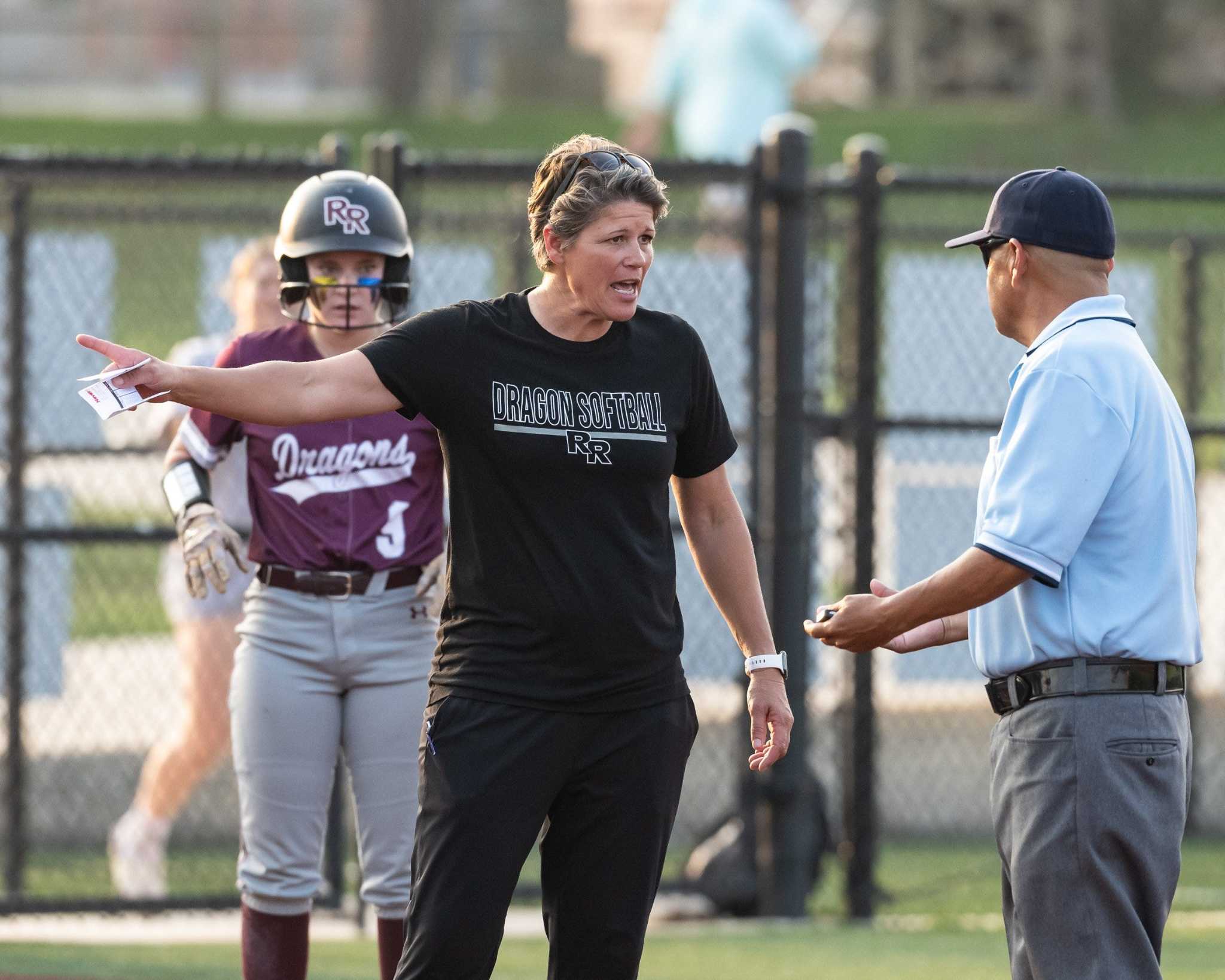 Round Rock softball team notches a pair of big District 25-6A wins
