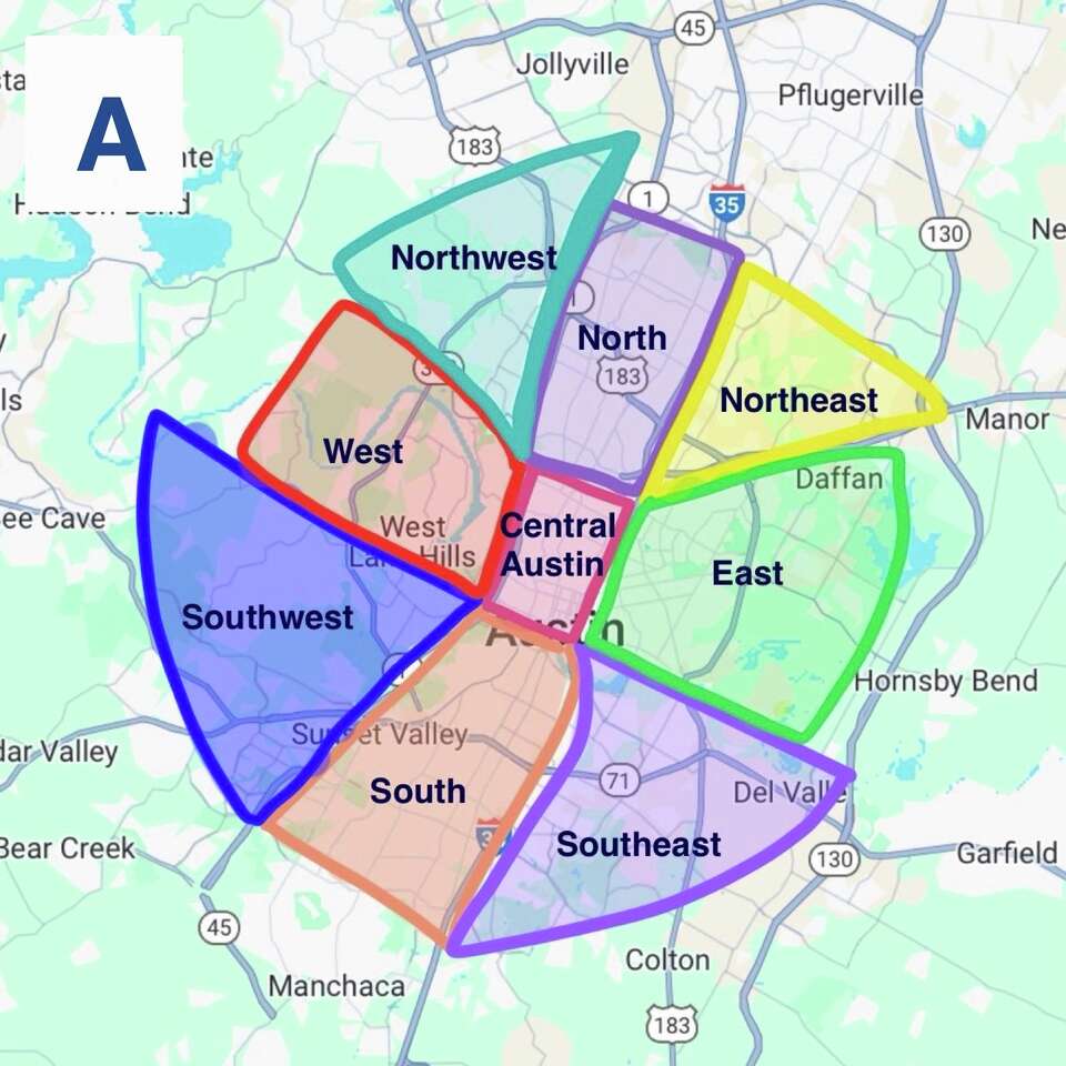 What is considered Central Austin and how far does it extend? Here's ...