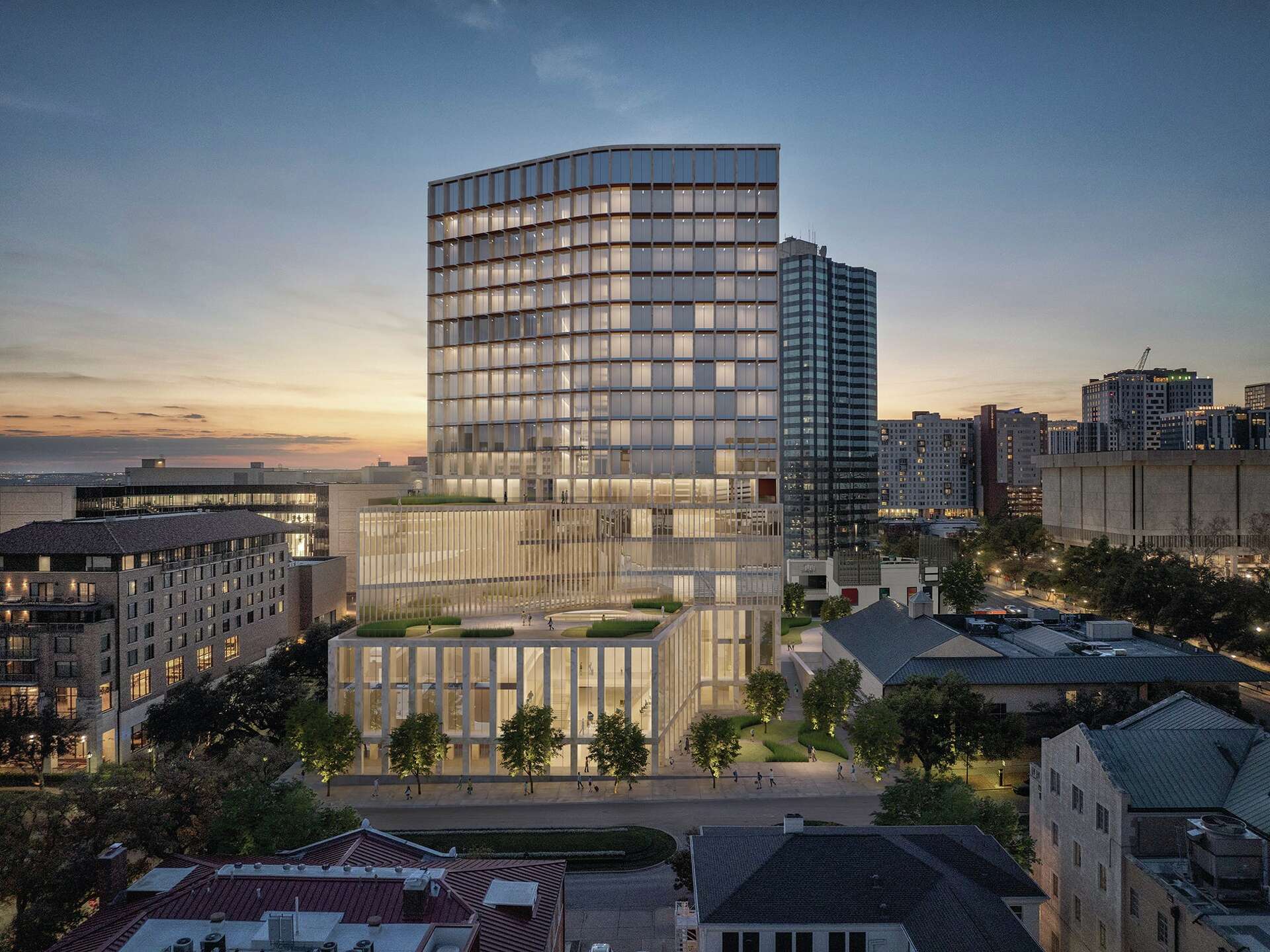 Design details emerge for UT-Austin's Mulva Hall business building