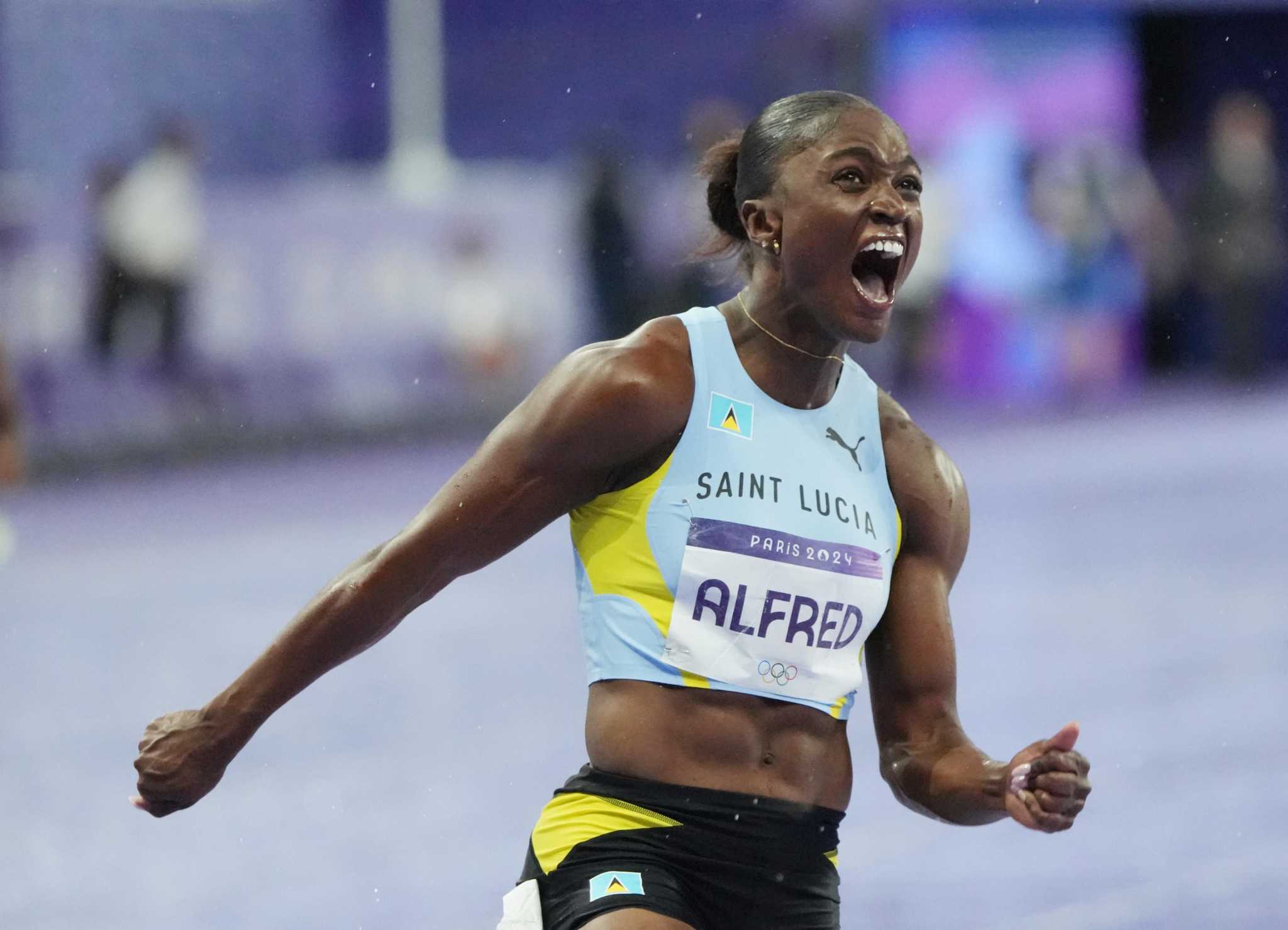 Texas-ex Julien Alfred defeats Sha'Carri Richardson in post-Olympics ...